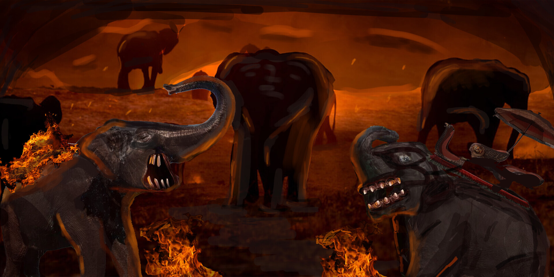 ArtStation - Hellephants