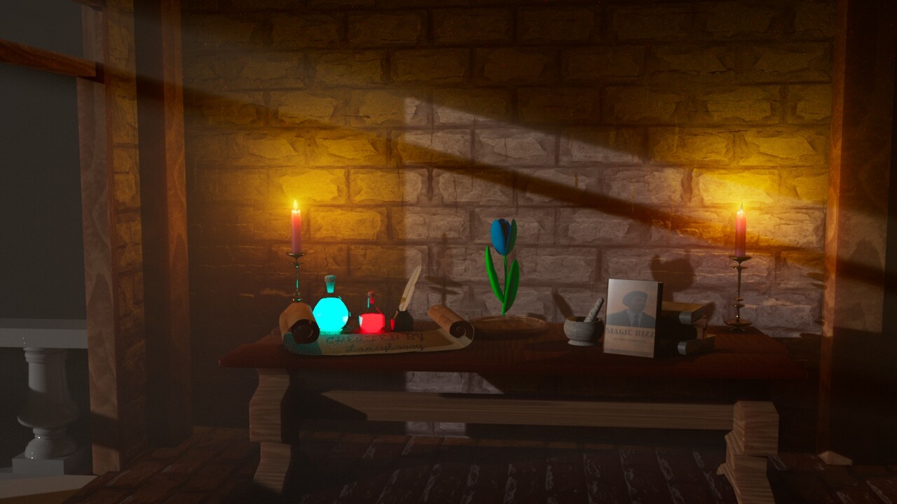Lancyboy3D - WIZARD ROOM!