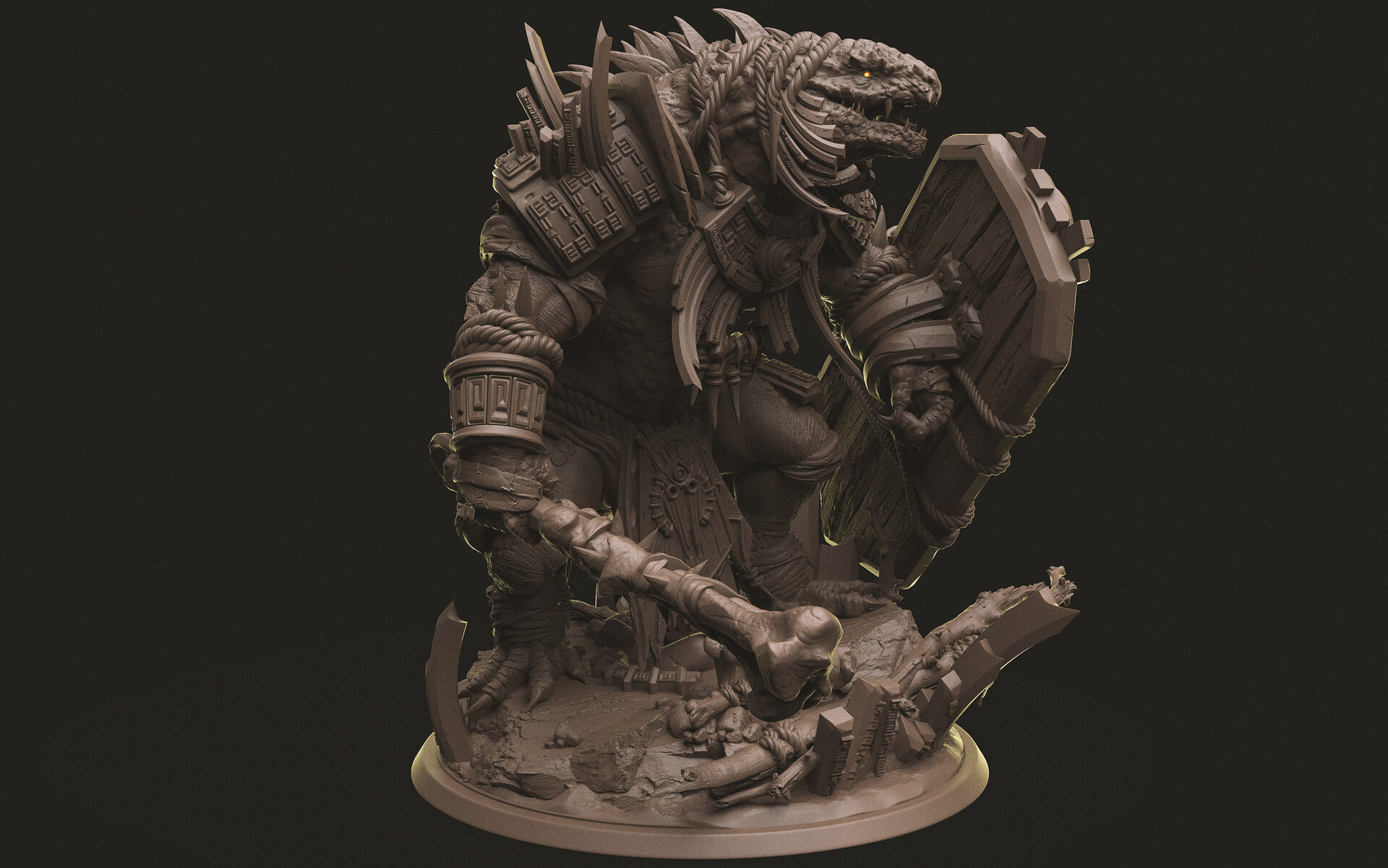 ArtStation - Lizardmen_Steelscale