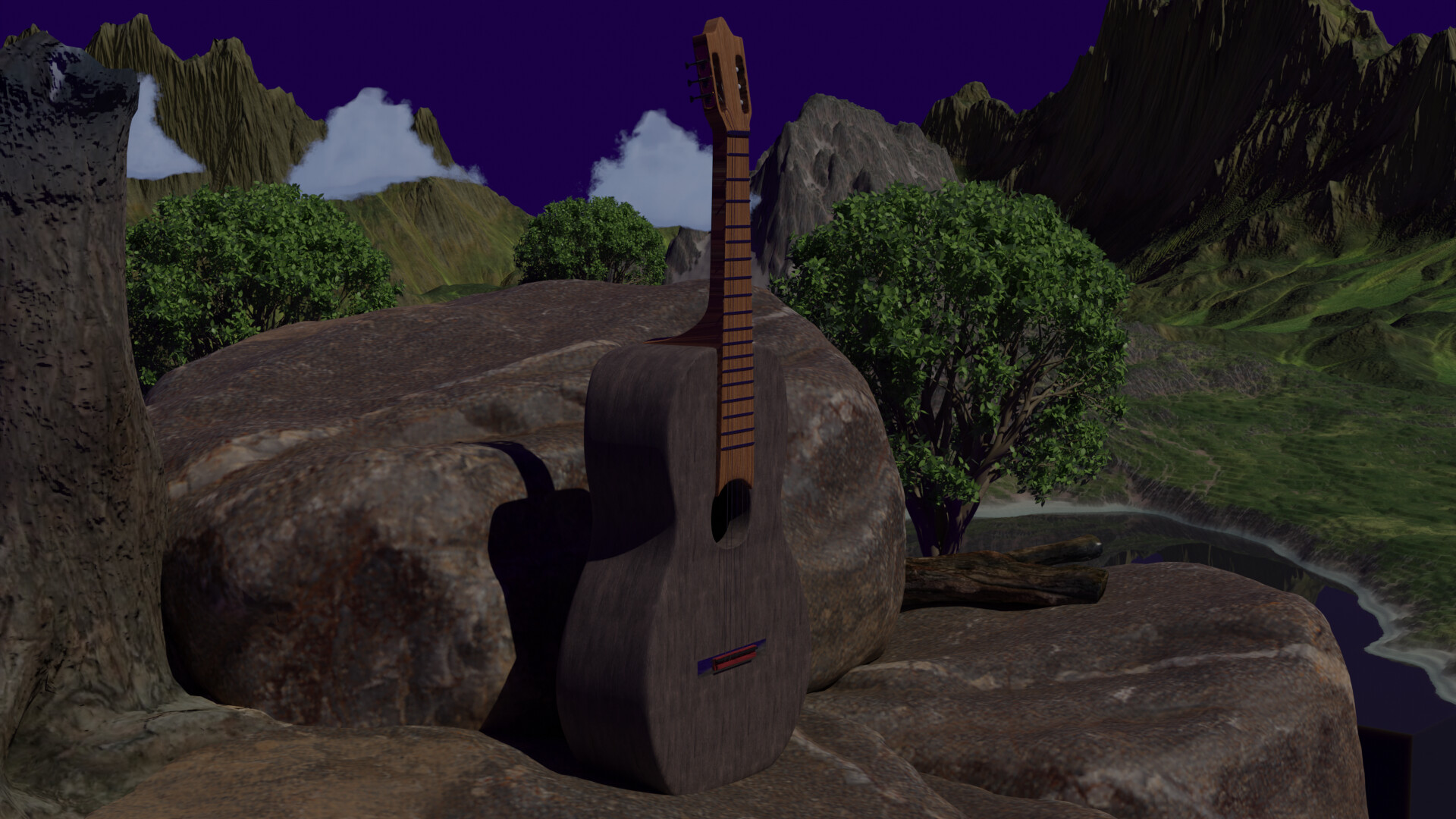 ArtStation - Guitar | Classic Nylon 6-String