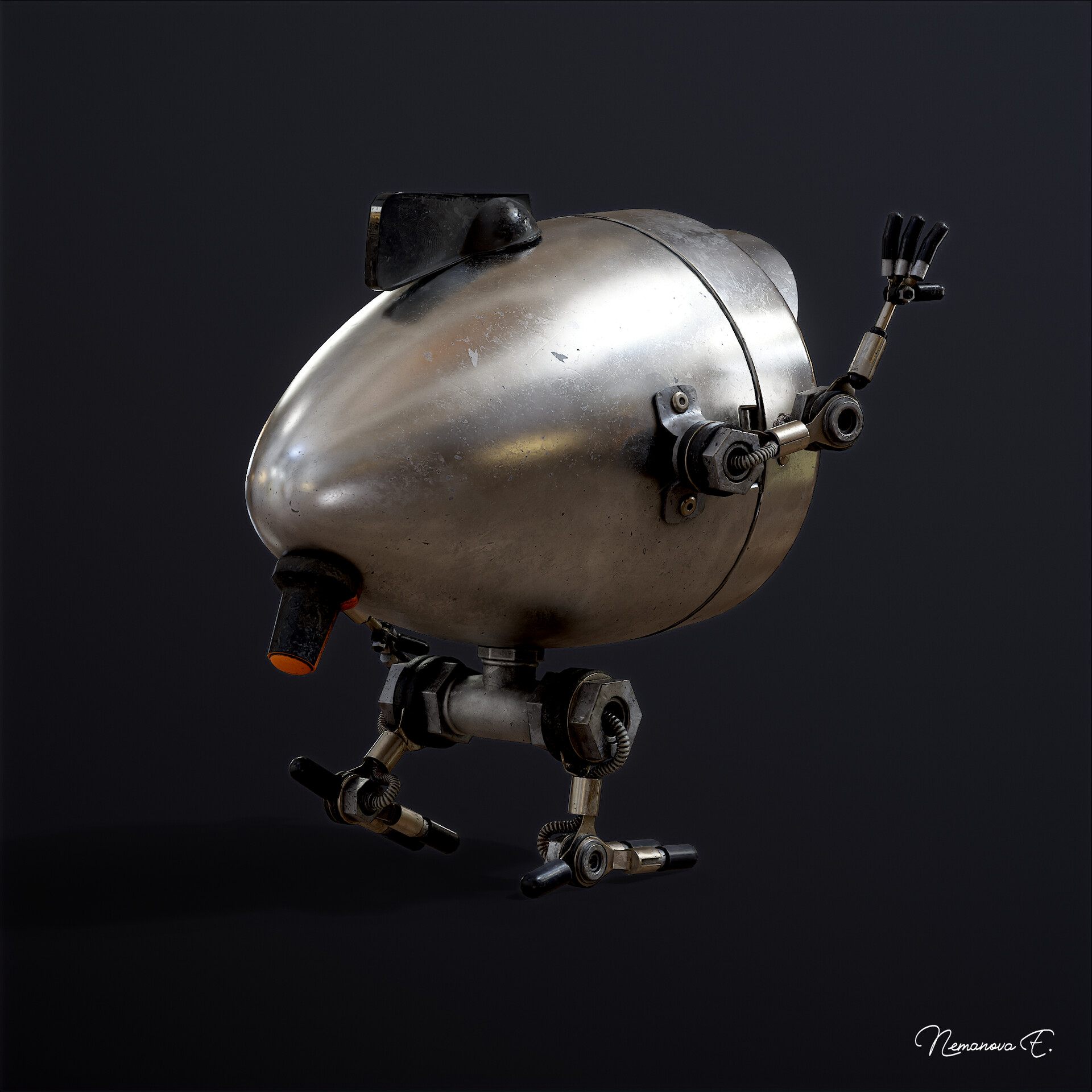 Ekaterina Nemanova - Robot lamp