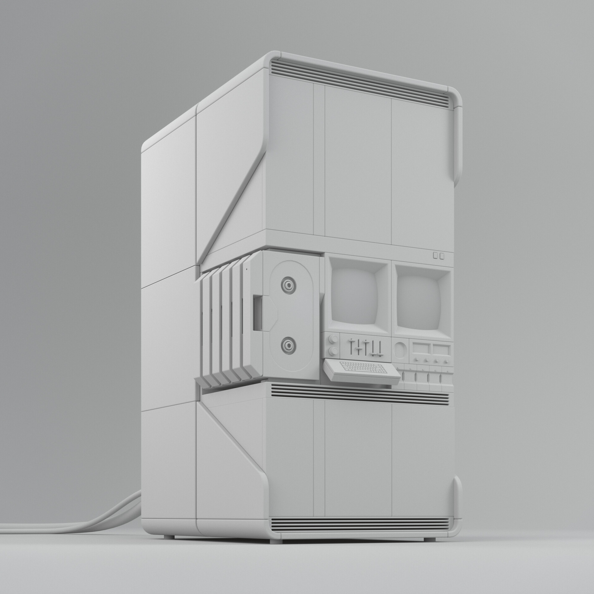 Alex Dunstan - Sci Fi Retro Computer Terminal