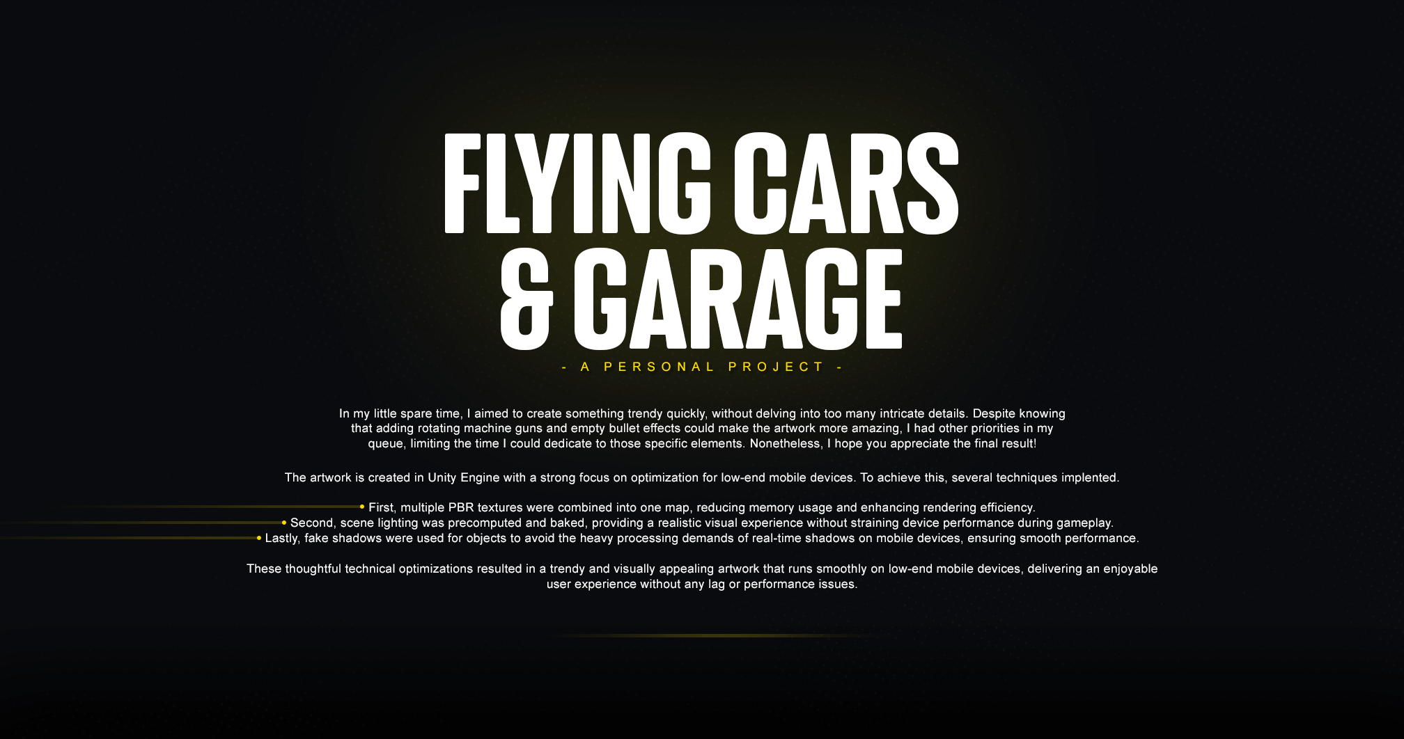 Rehanz - Flying Car | Garage