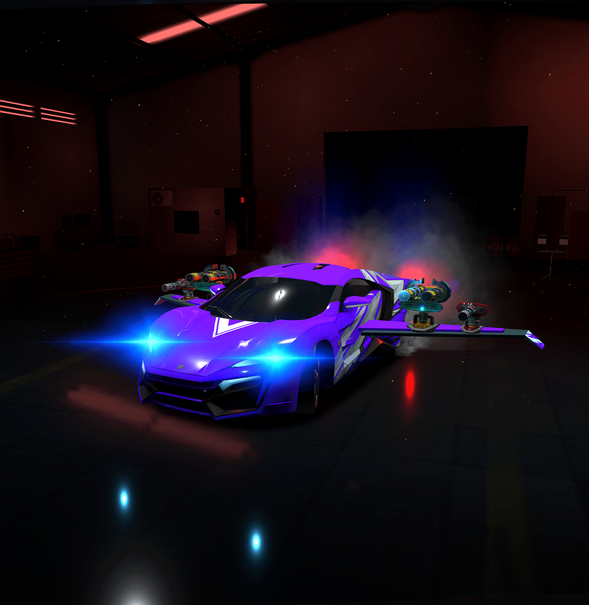 Rehanz - Flying Car | Garage