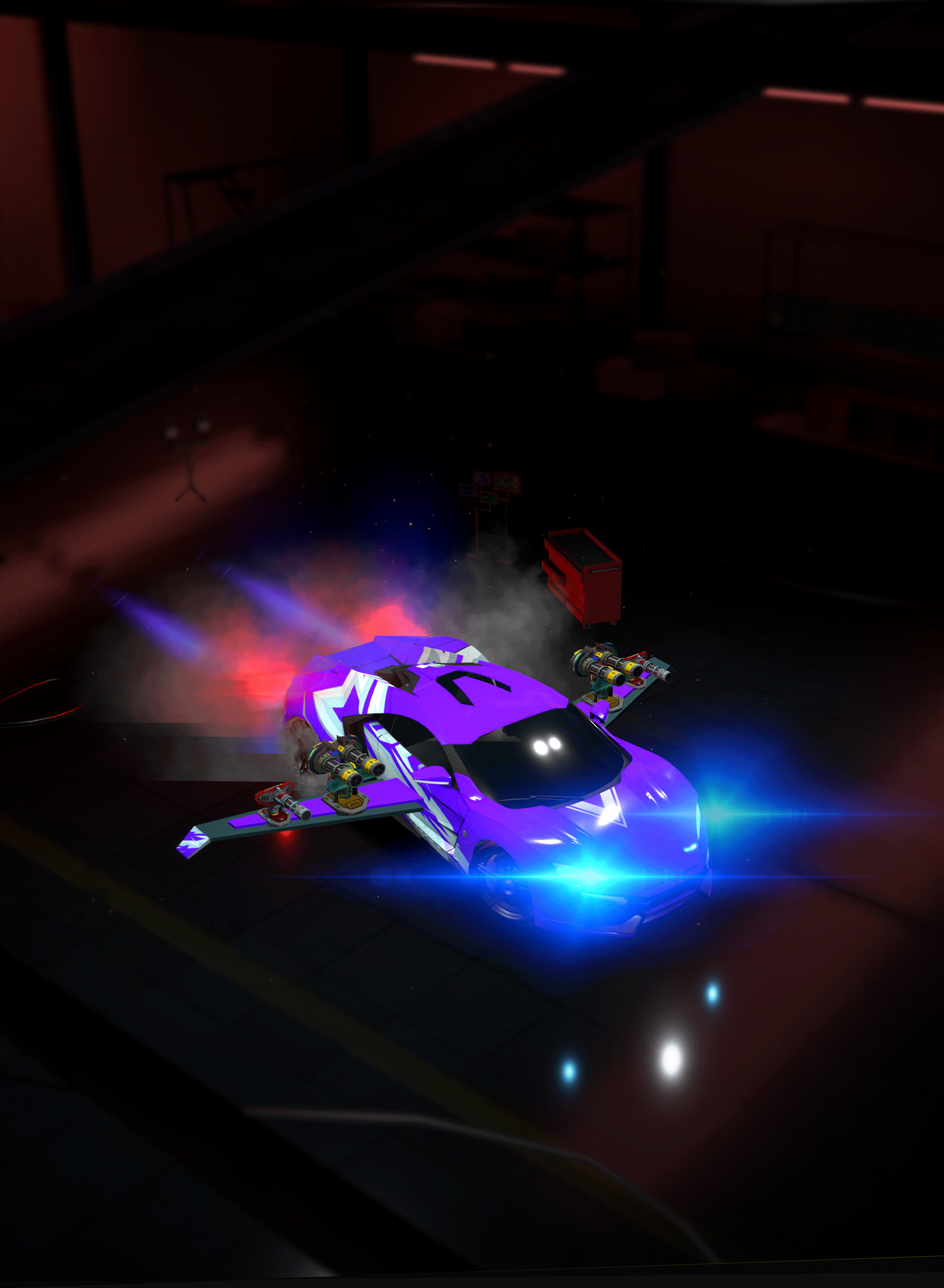 Rehanz - Flying Car | Garage