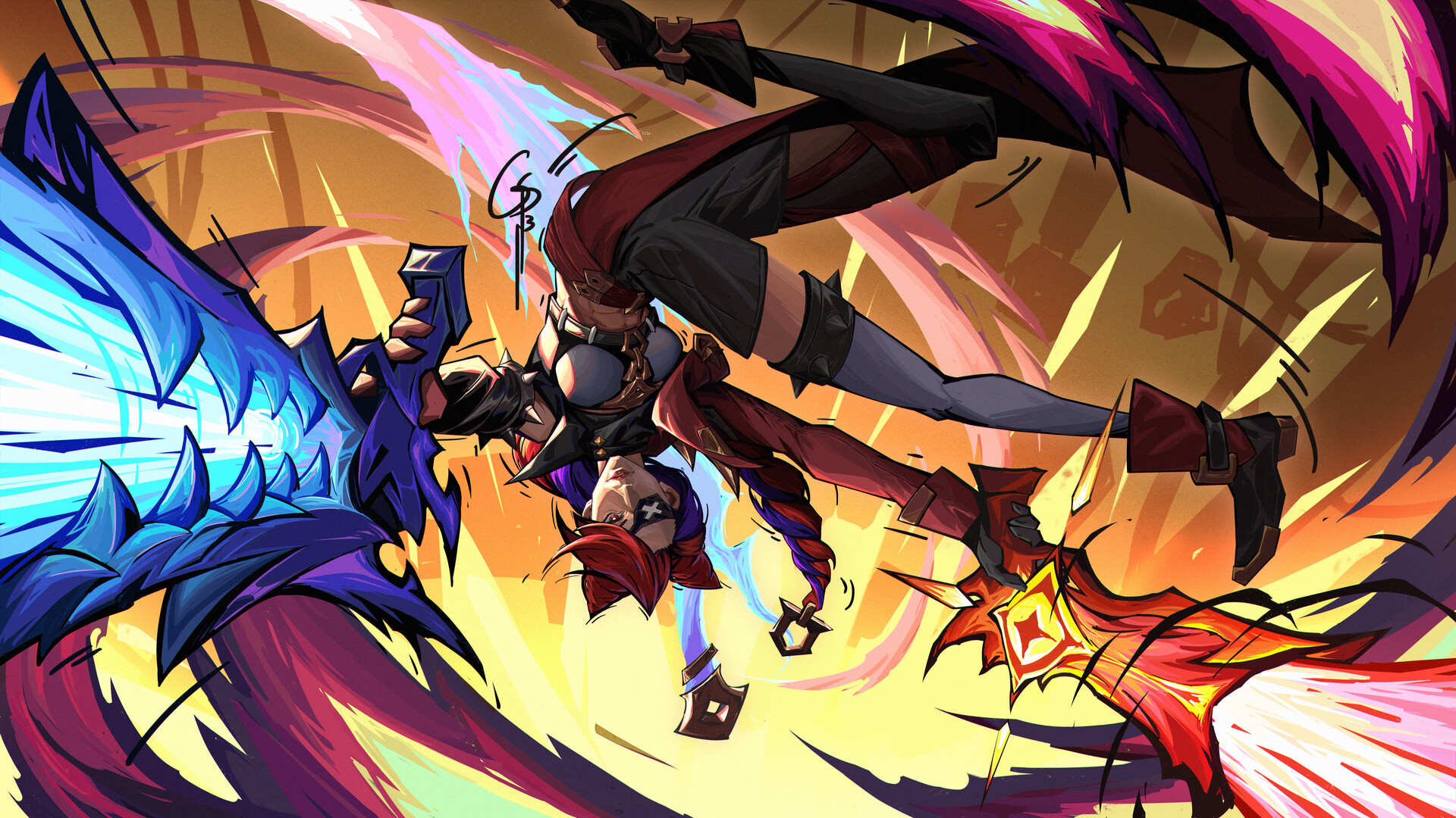 ArtStation - Samira - Soul Fighter