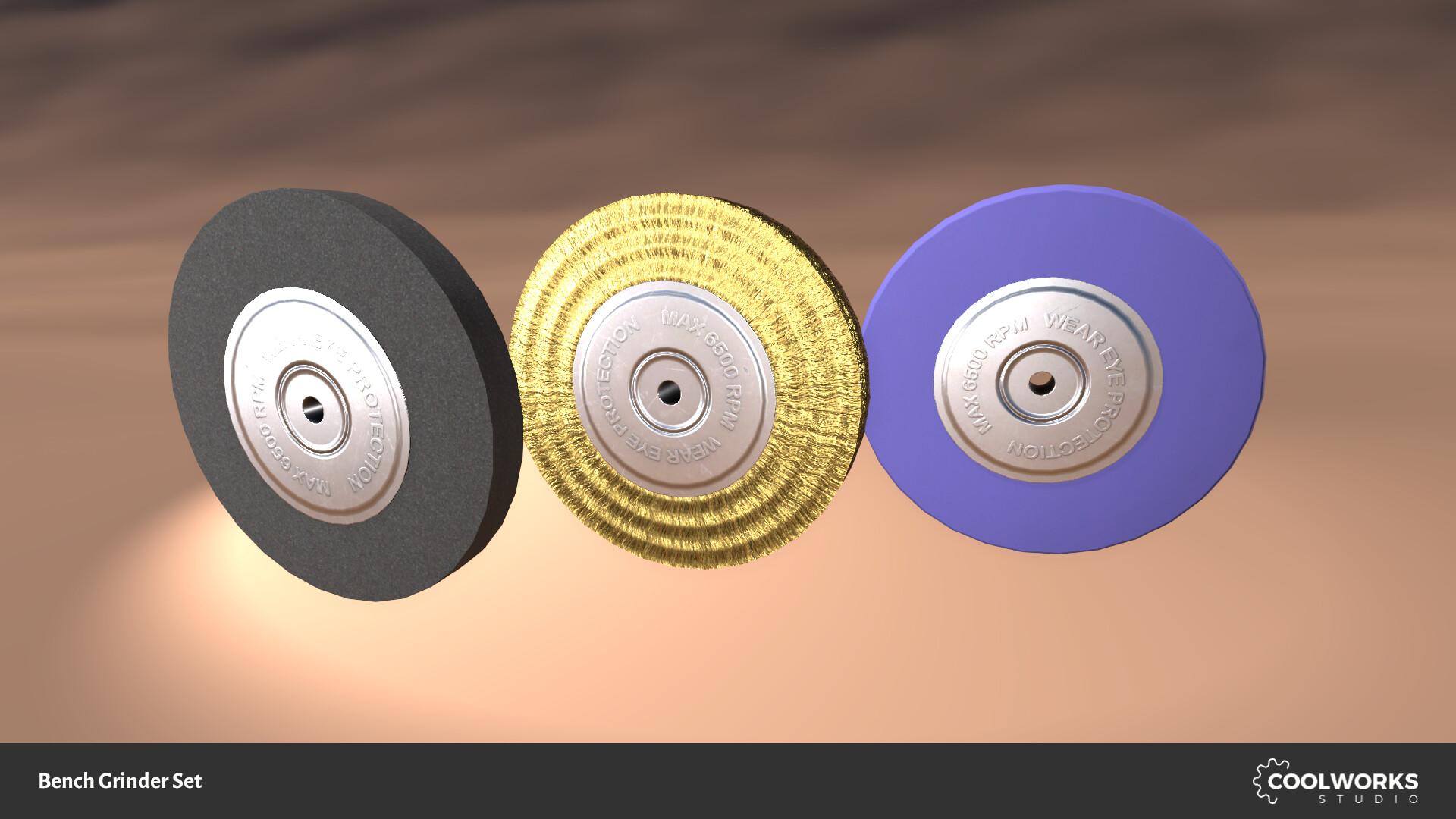 Jiří Ščupal - Bench Grinder Set [CoolWorks Studio]