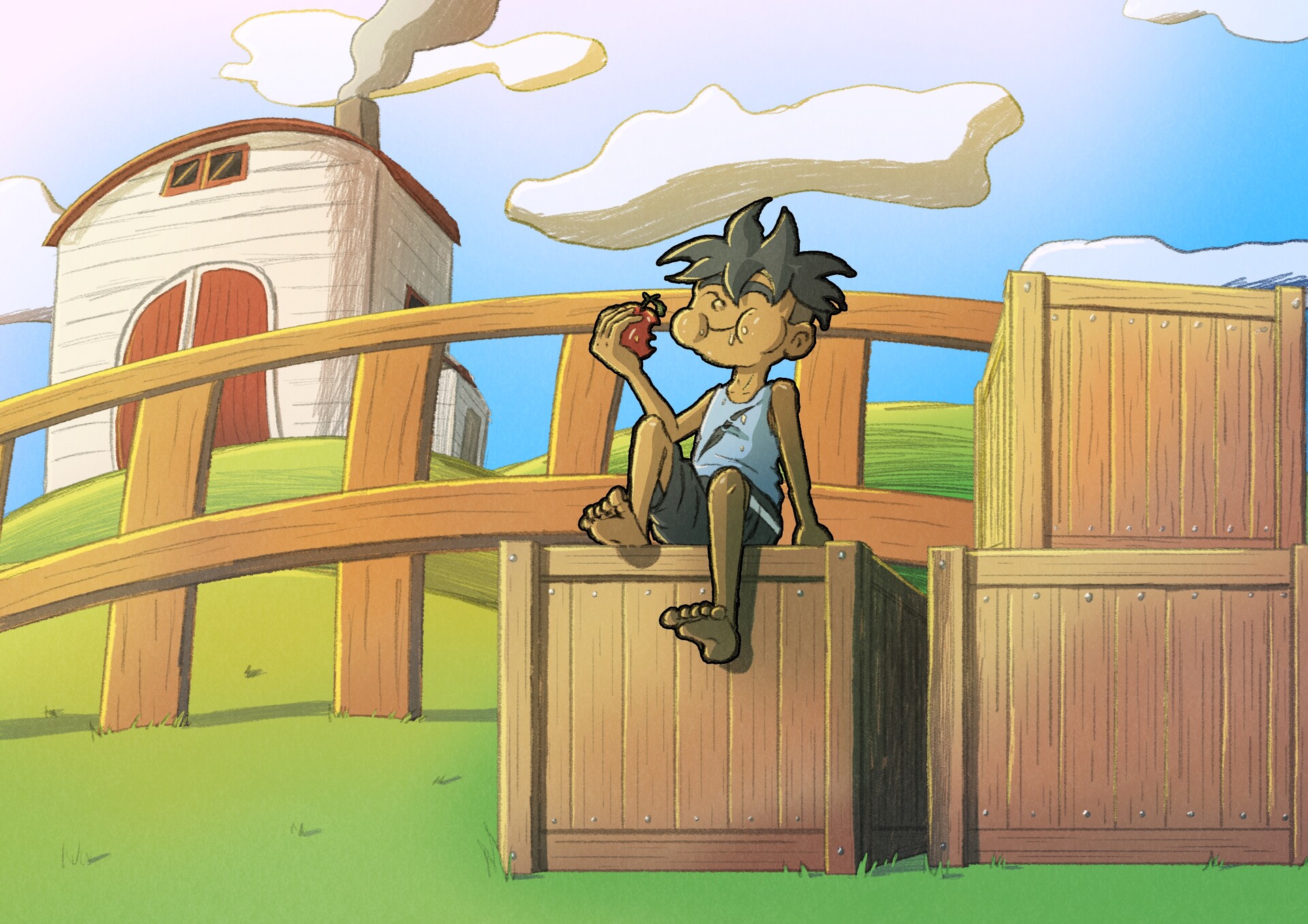 ArtStation - Ben, Farm