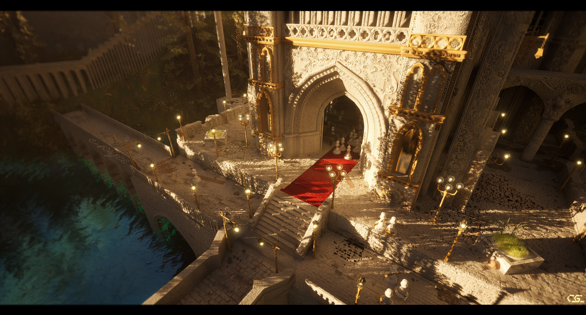 ArtStation - Personal 3D rendering scene 5 p1-5