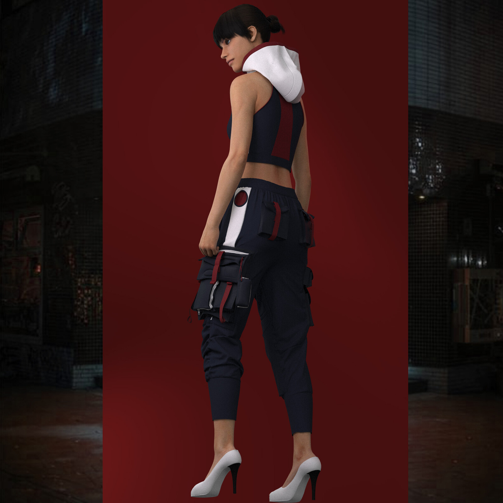 Dalida Coco - Tech wear ready to combat + Tutorial