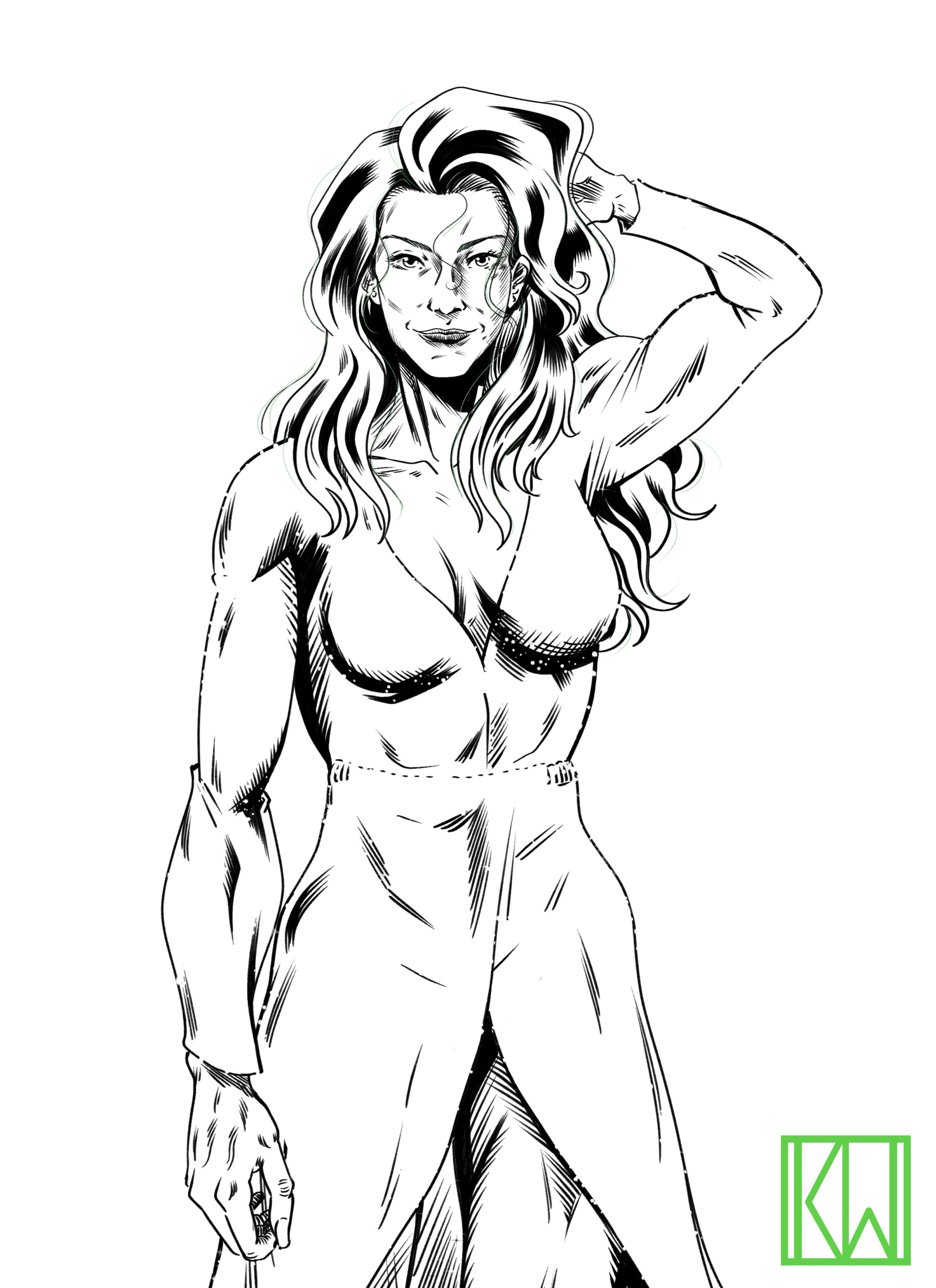 she hulk coloring pages printable