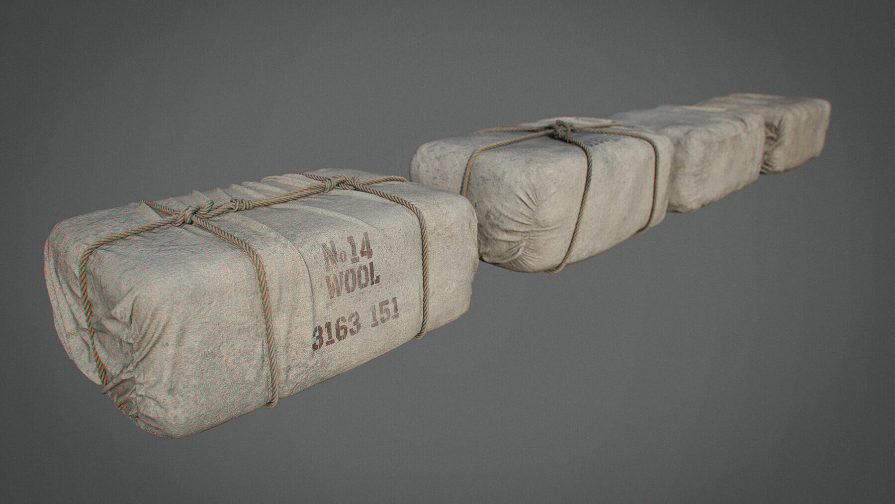 ArtStation - Wool Bales