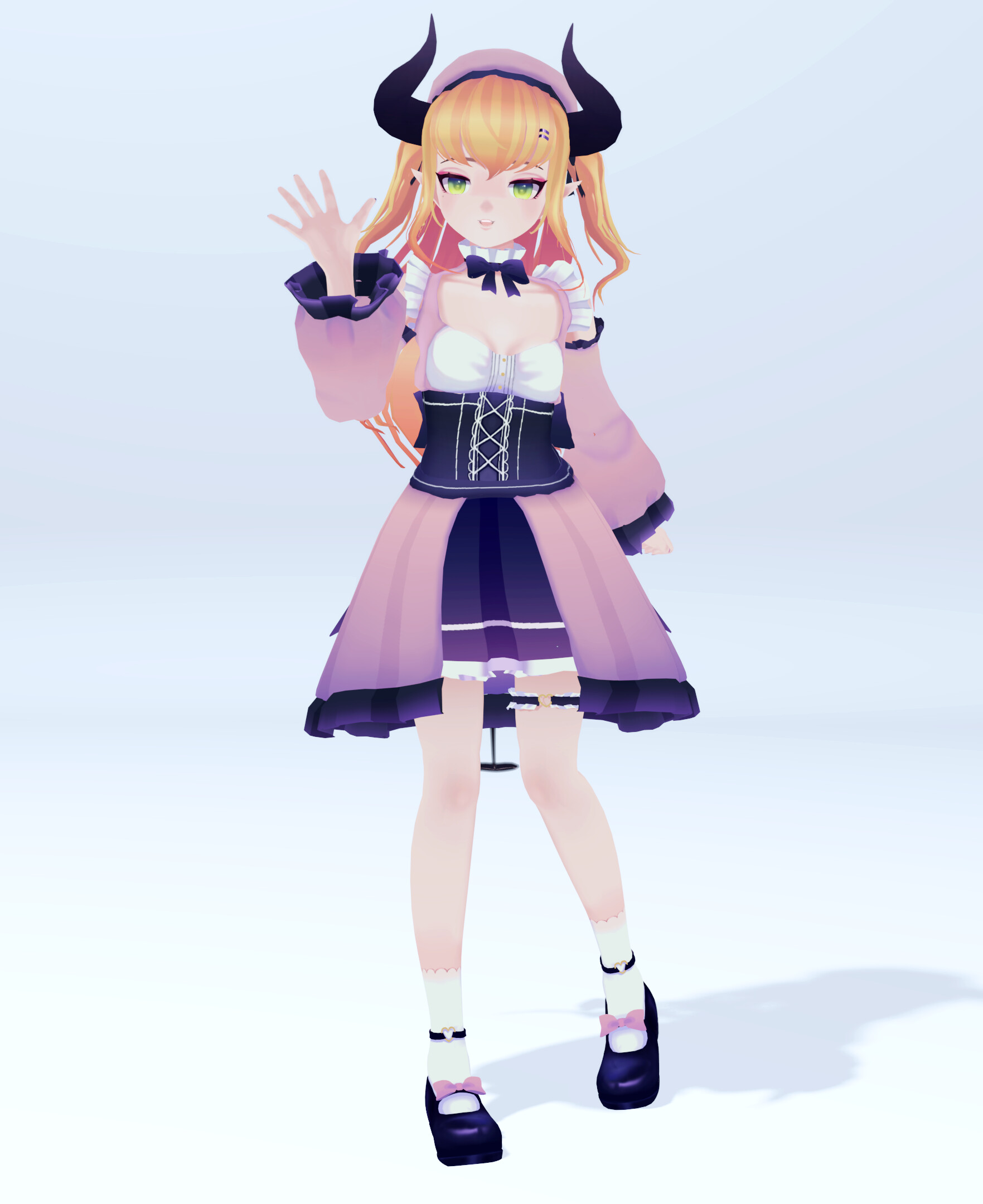 ArtStation - Anime demon girl