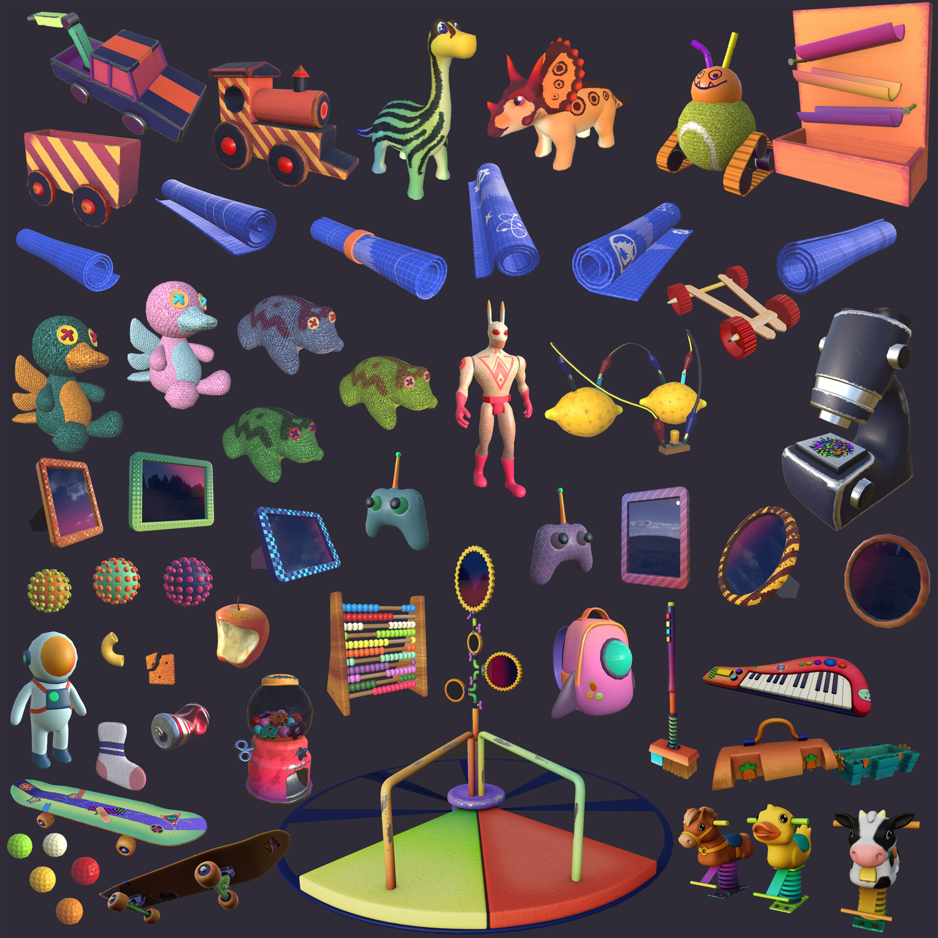 ArtStation - Benny Blueprints: Prop Textures