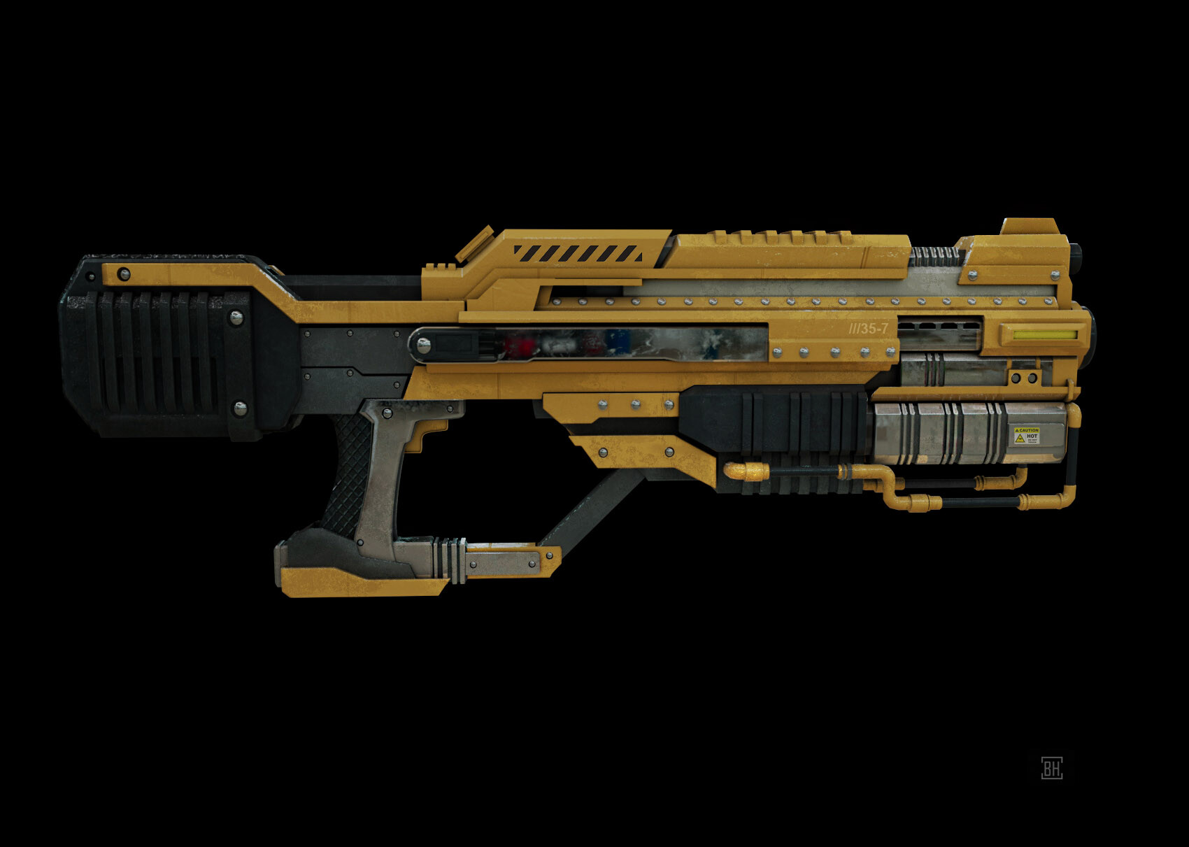 ArtStation - /// PULSE RIFLE