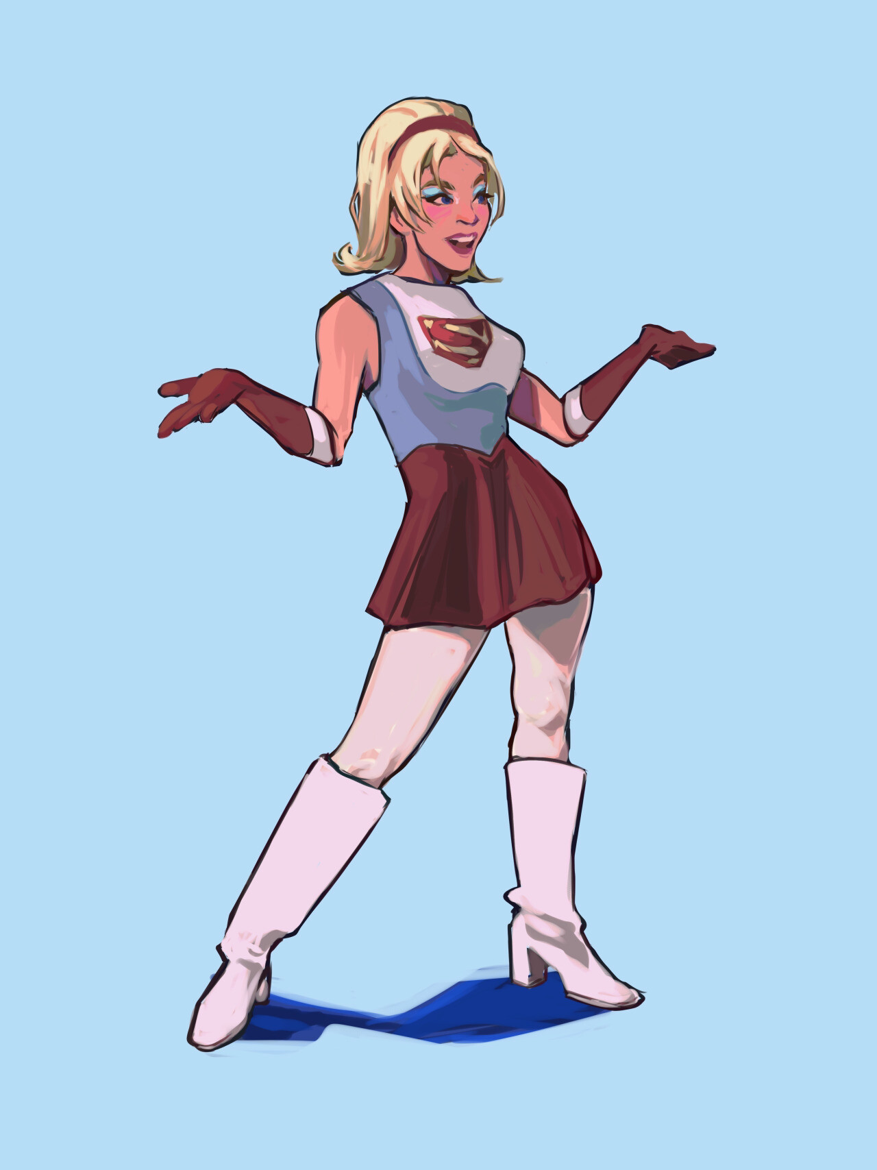 ArtStation - Mod Supergirl Redesign