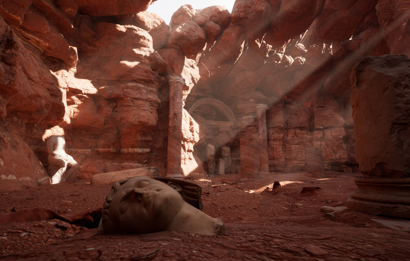 ArtStation - UE5 Desert Cave