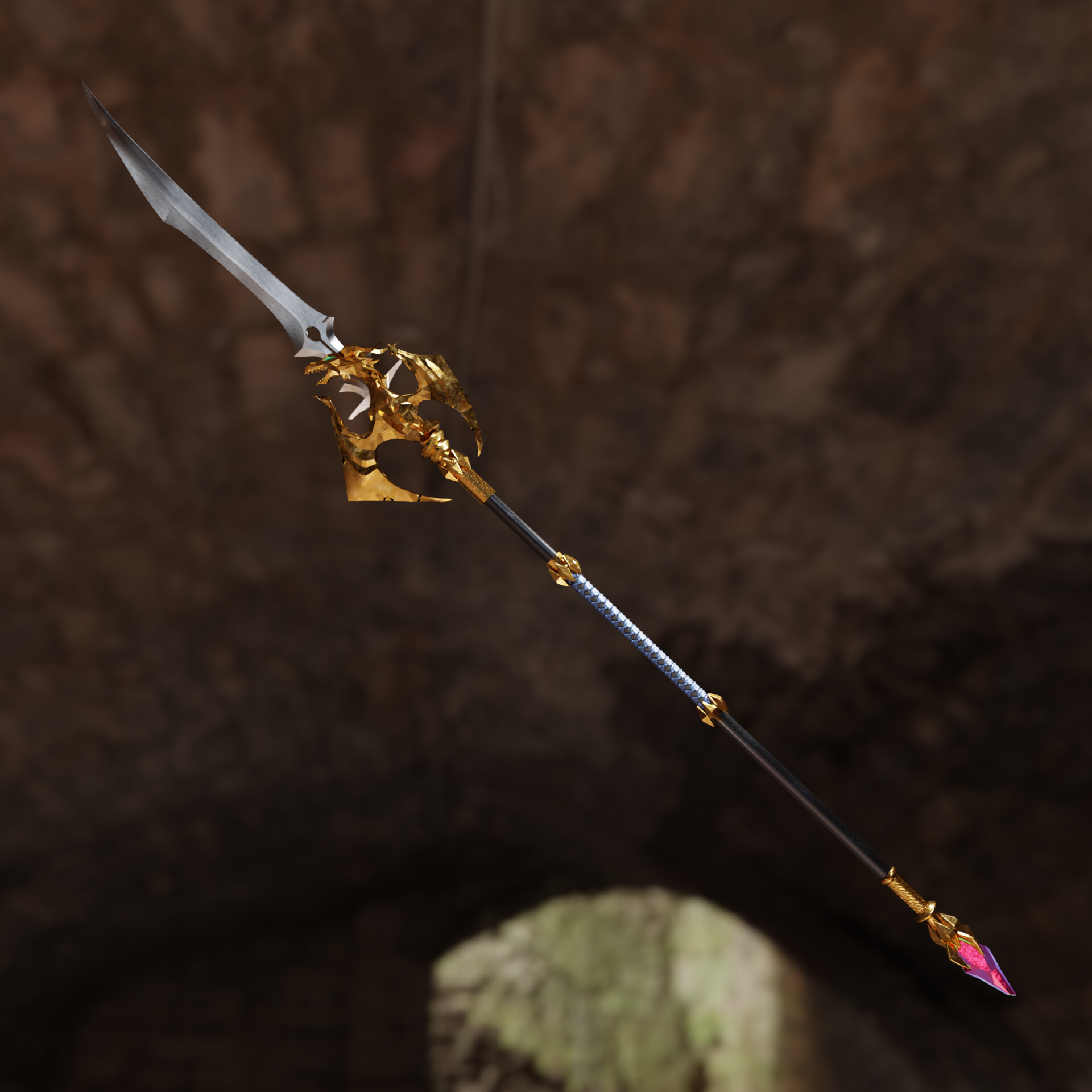 Michał Pieczek - Glaive design 3D