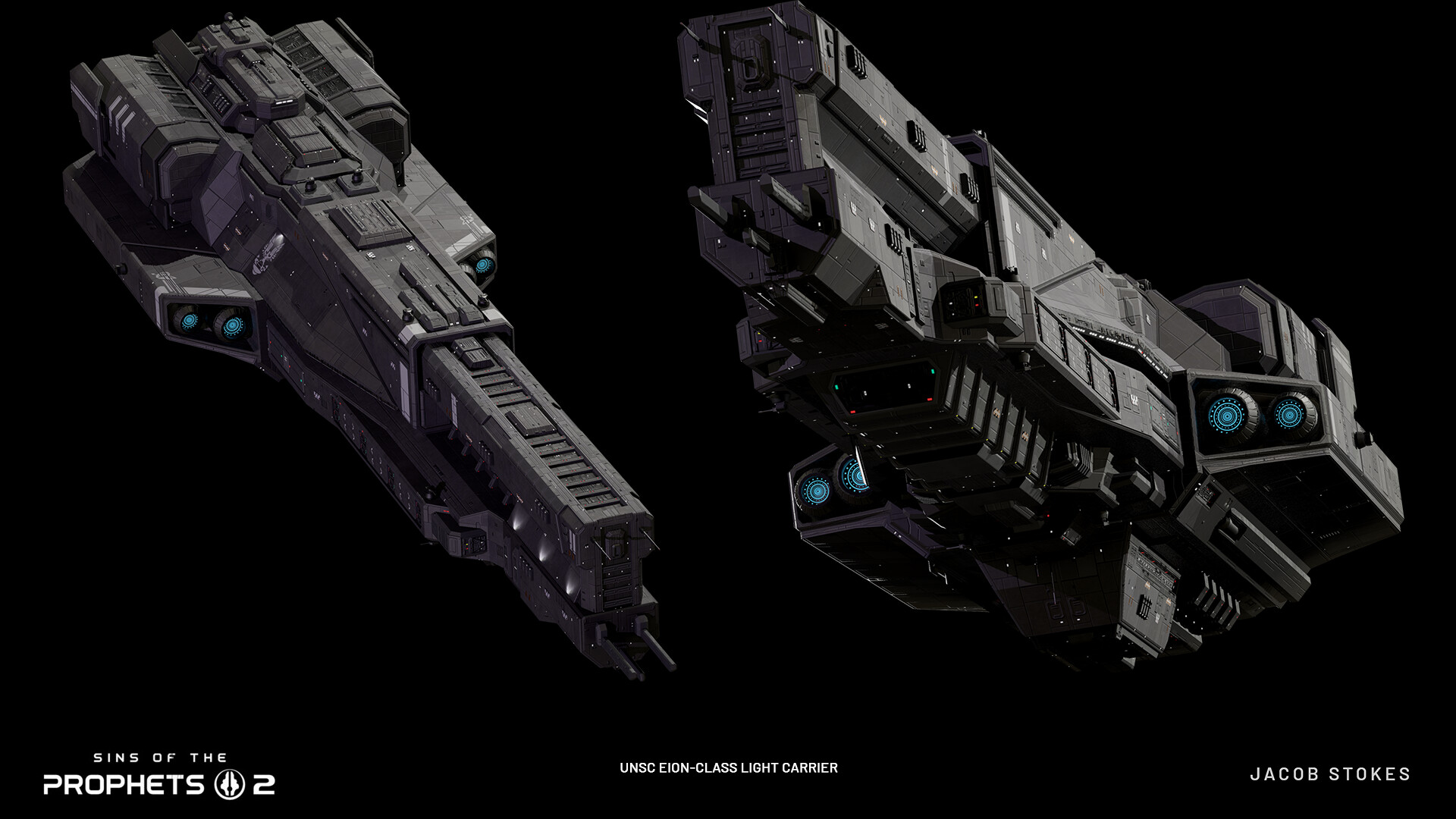 Jacob Stokes - Sins of the Prophets 2 - Eion-class Light Carrier