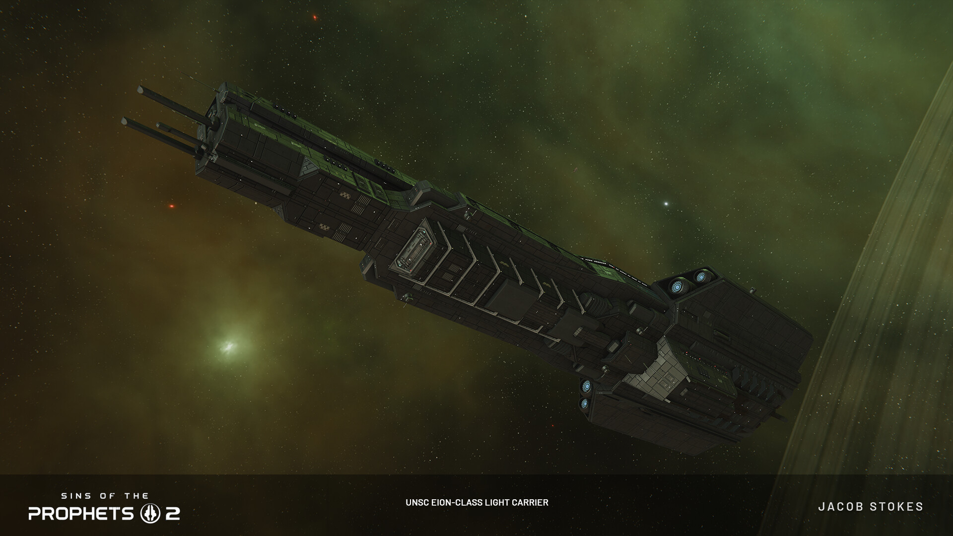Jacob Stokes - Sins of the Prophets 2 - Eion-class Light Carrier