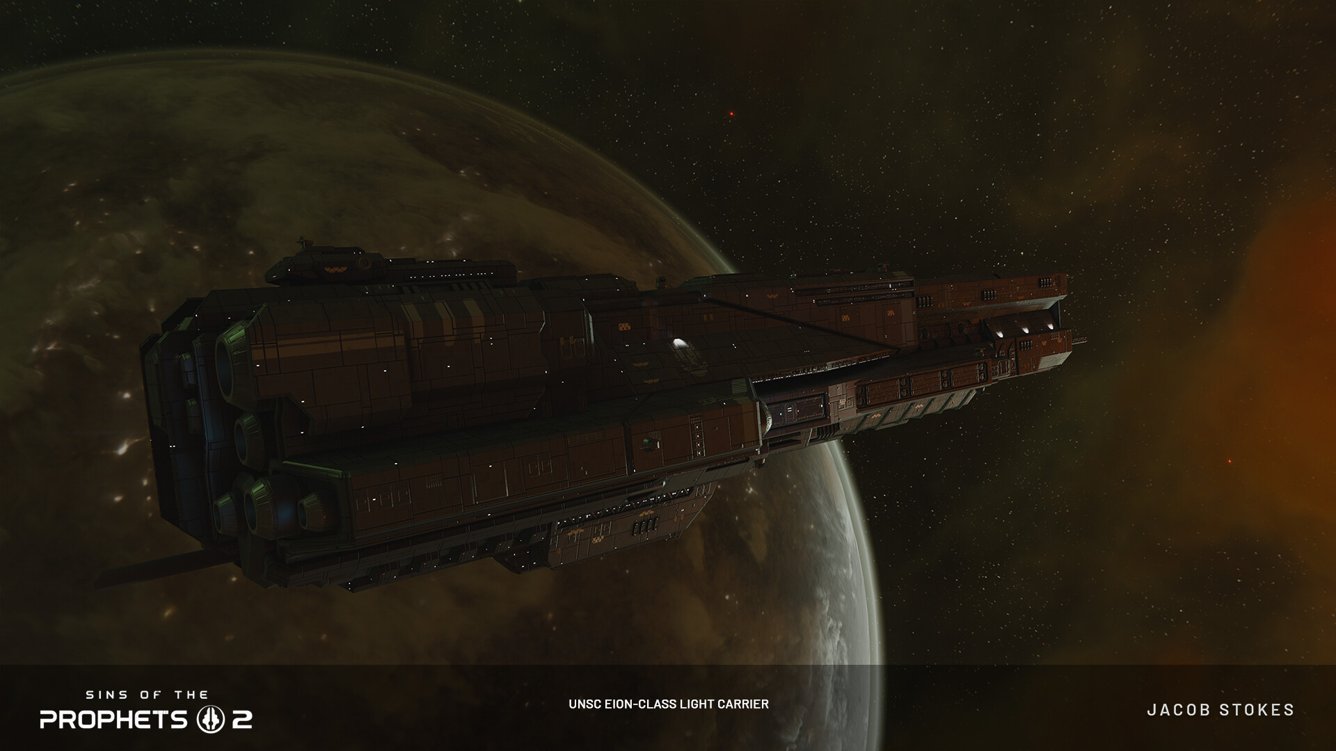 Jacob Stokes - Sins of the Prophets 2 - Eion-class Light Carrier