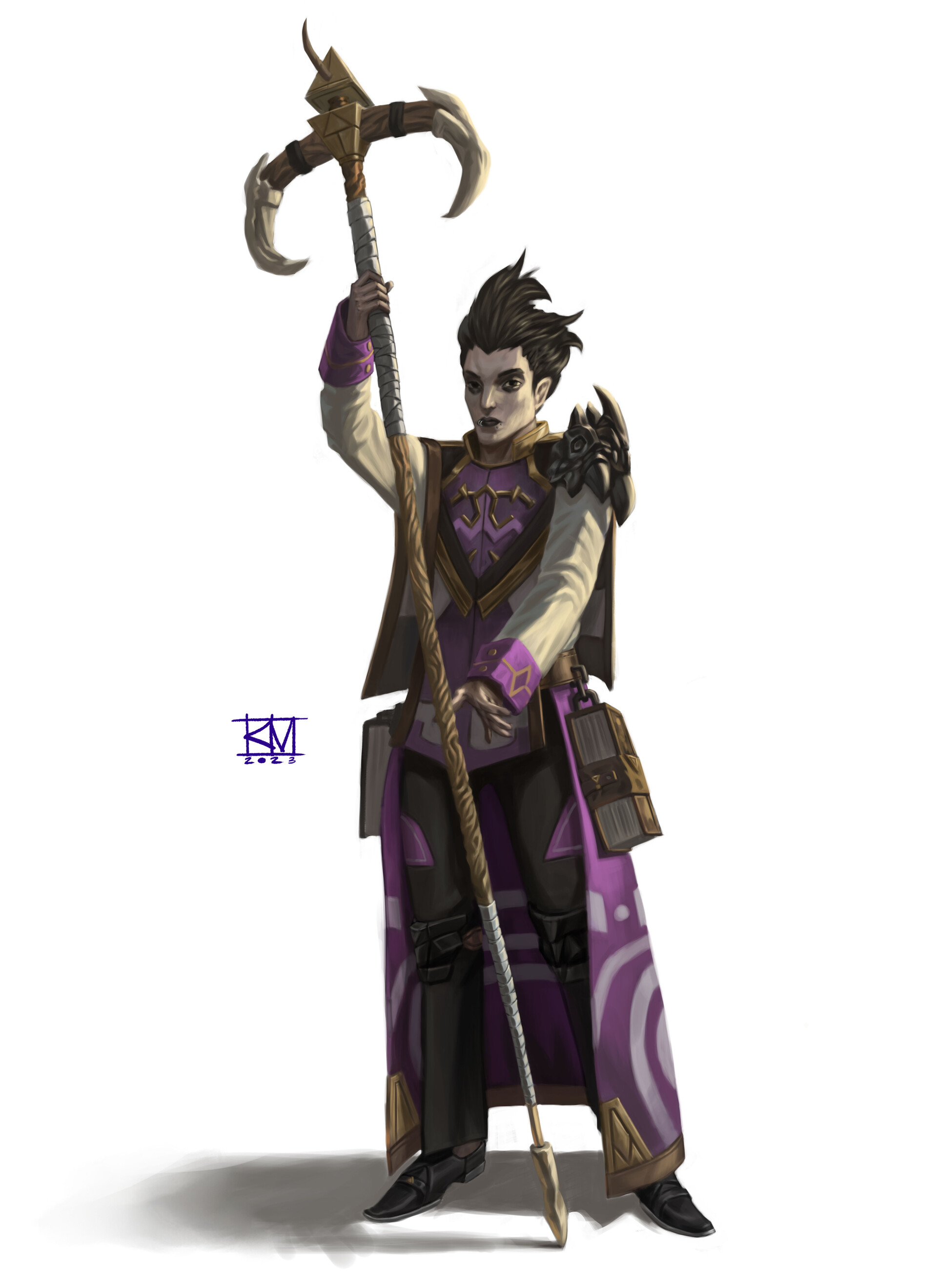 ArtStation - Human Warlock