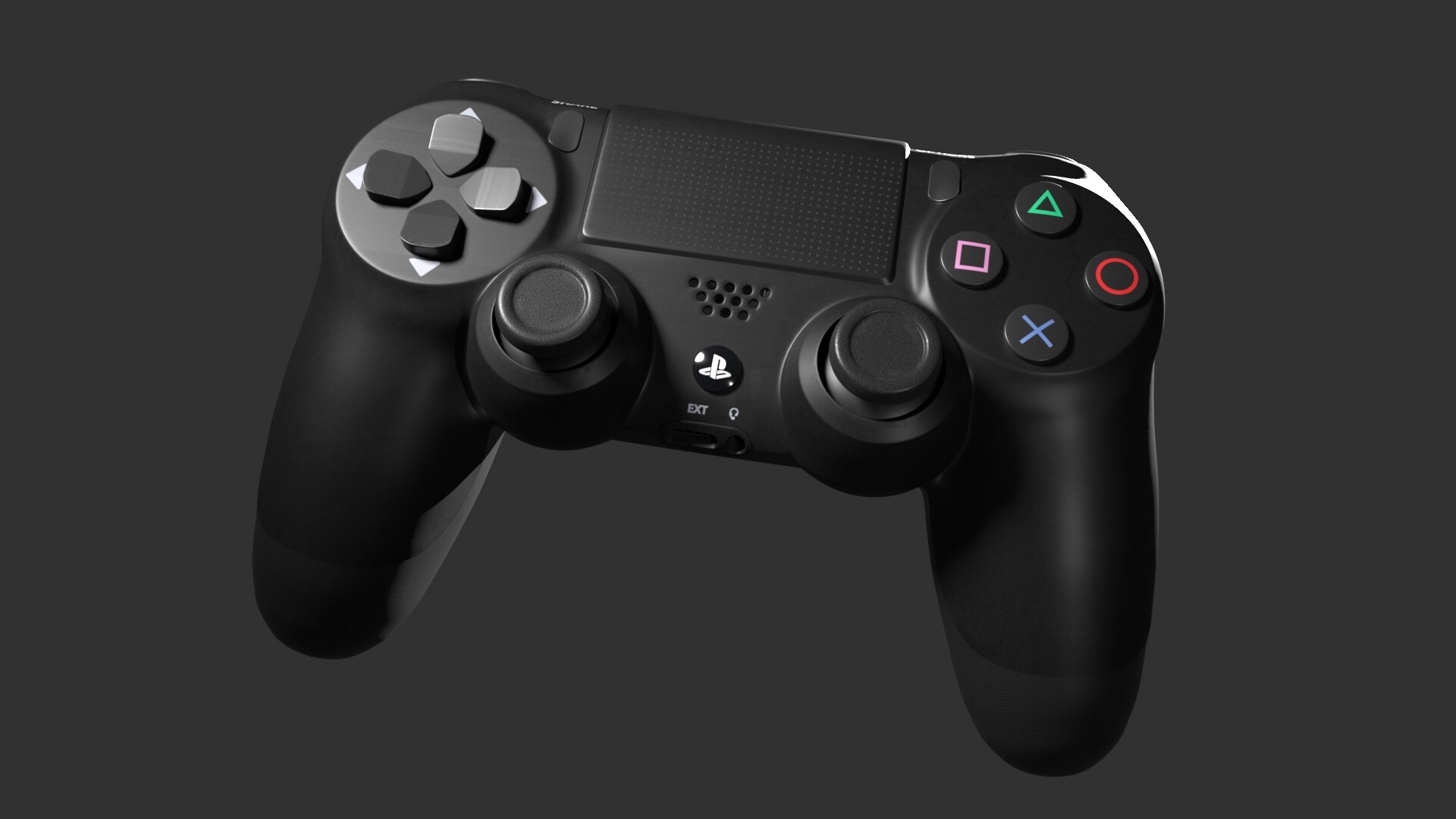 ArtStation - DualShock 4 Maya Modeling