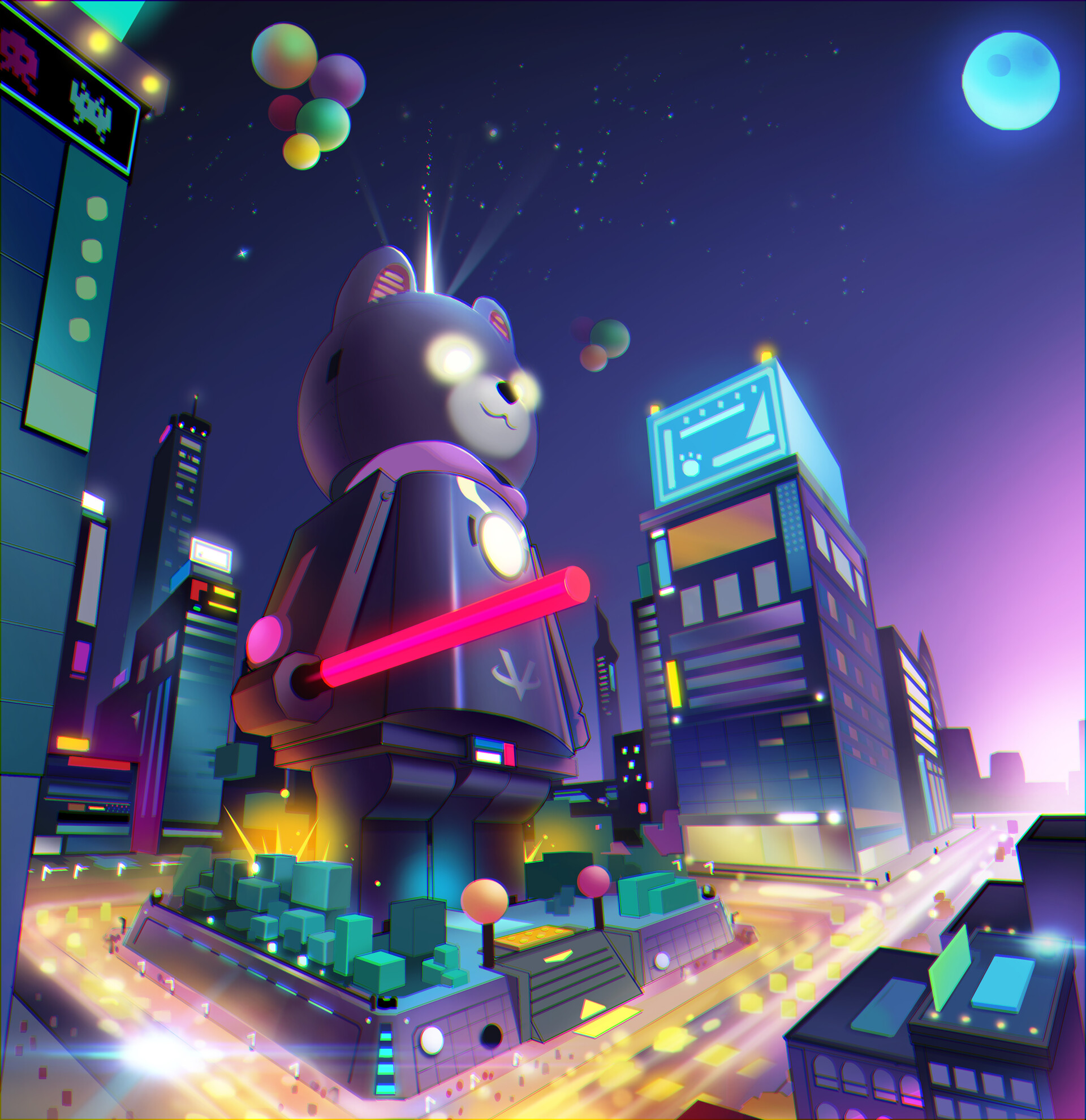 ArtStation - Retro City