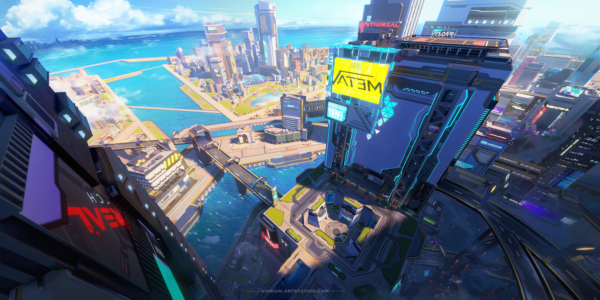 ArtStation - Floating City