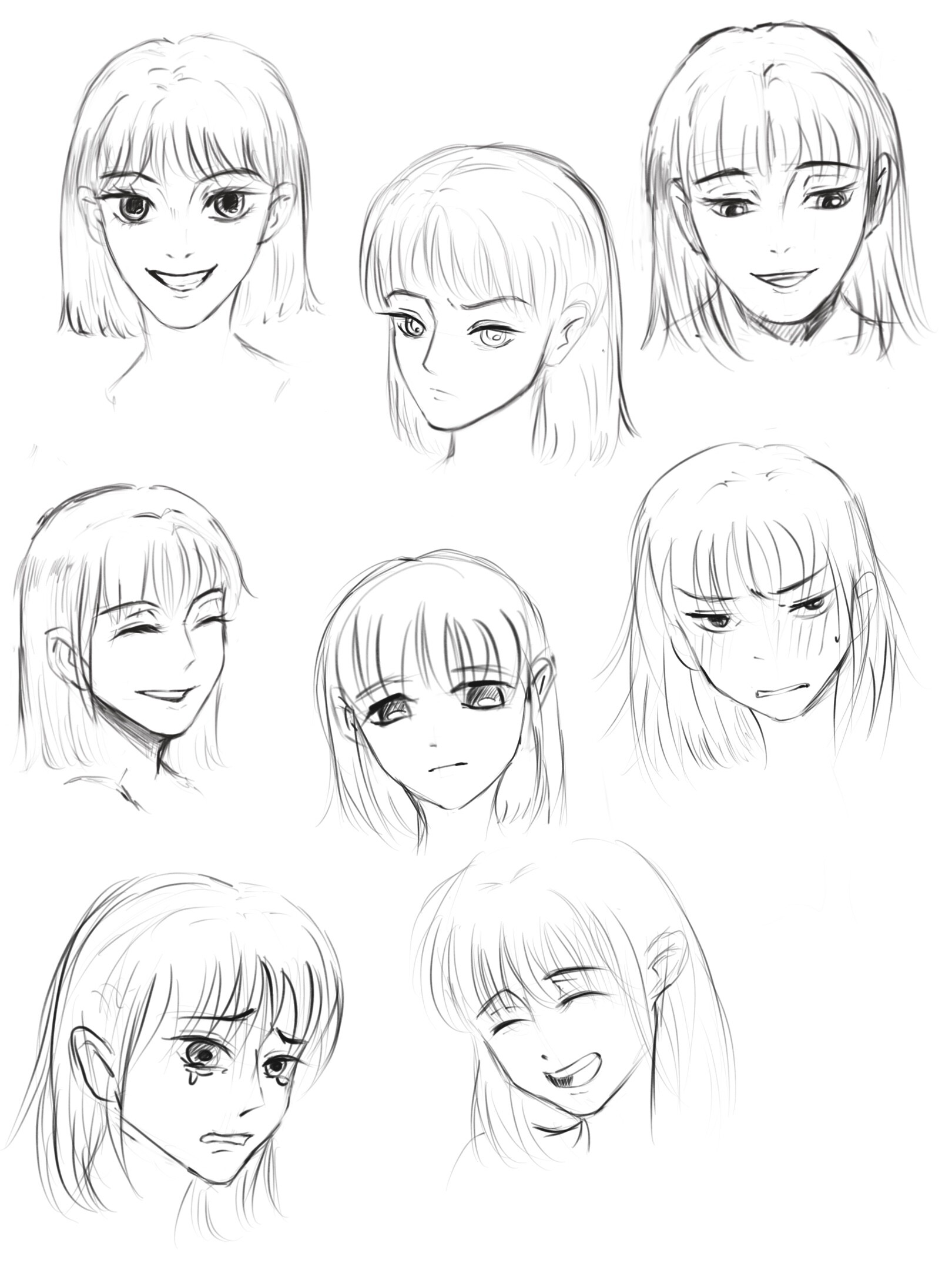 ArtStation - Facial Expressions