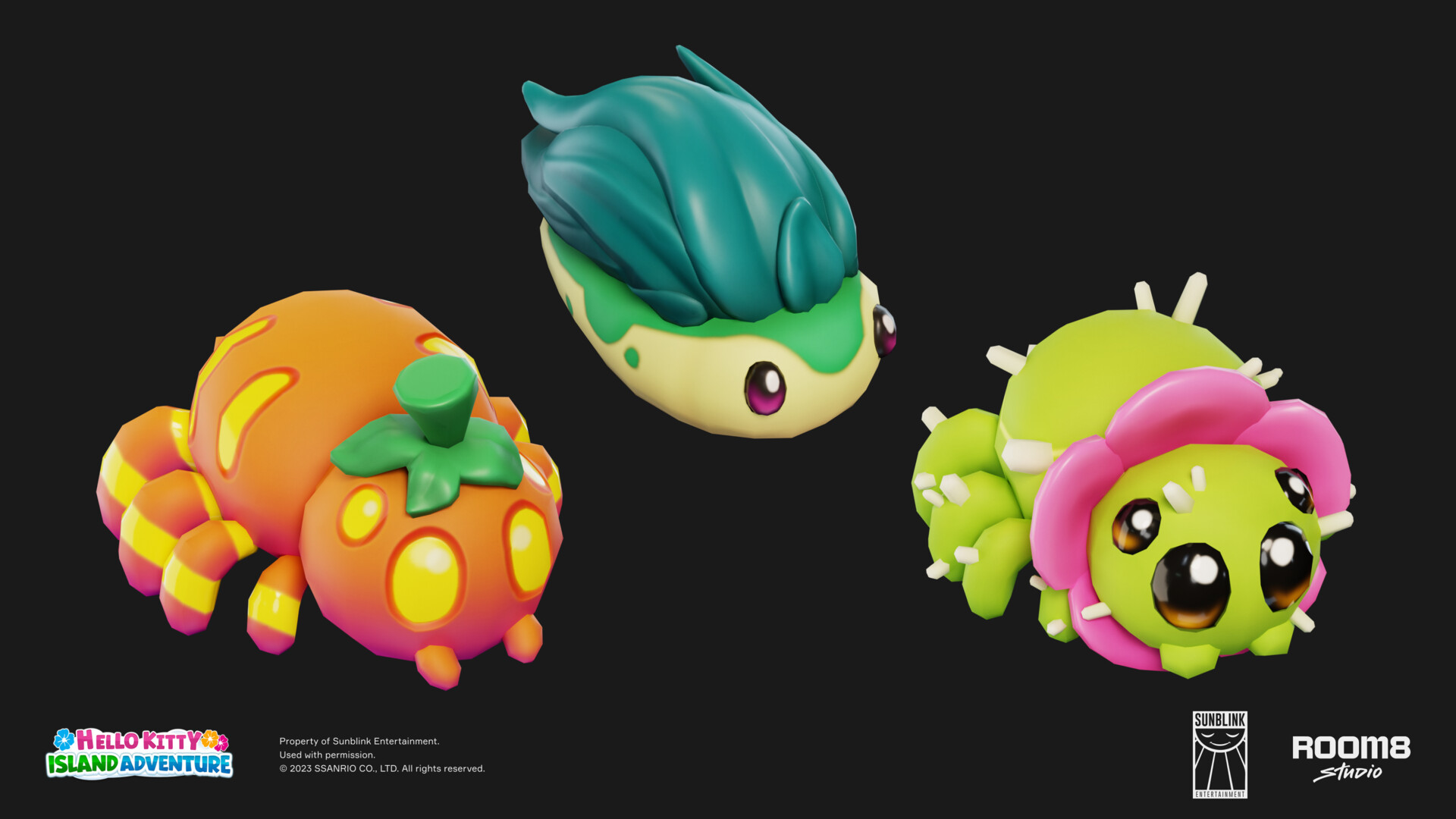 Room 8 Studio - Portfolio - Hello Kitty: Island Adventure