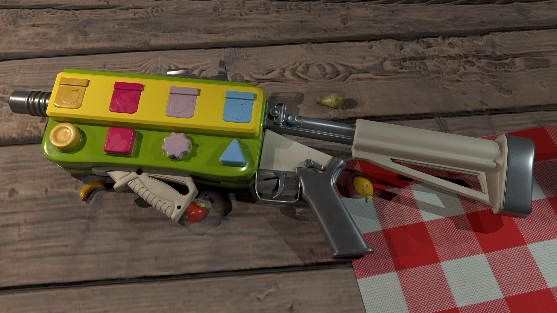 how to draw fortnite guns quad launcher