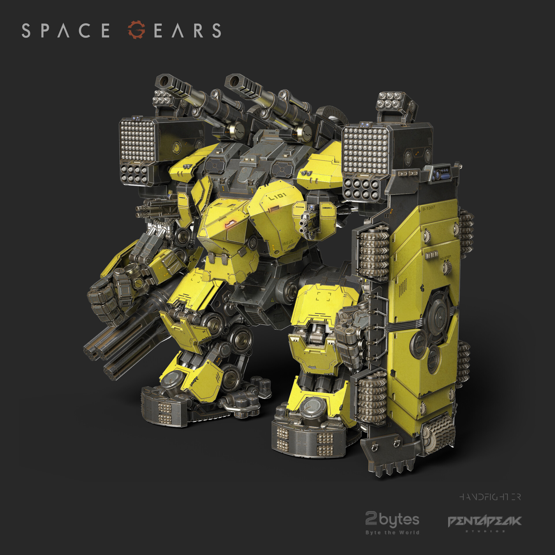 Defender L1D1 Mech by Stanislav Gorshenin : r/ImaginaryMechs