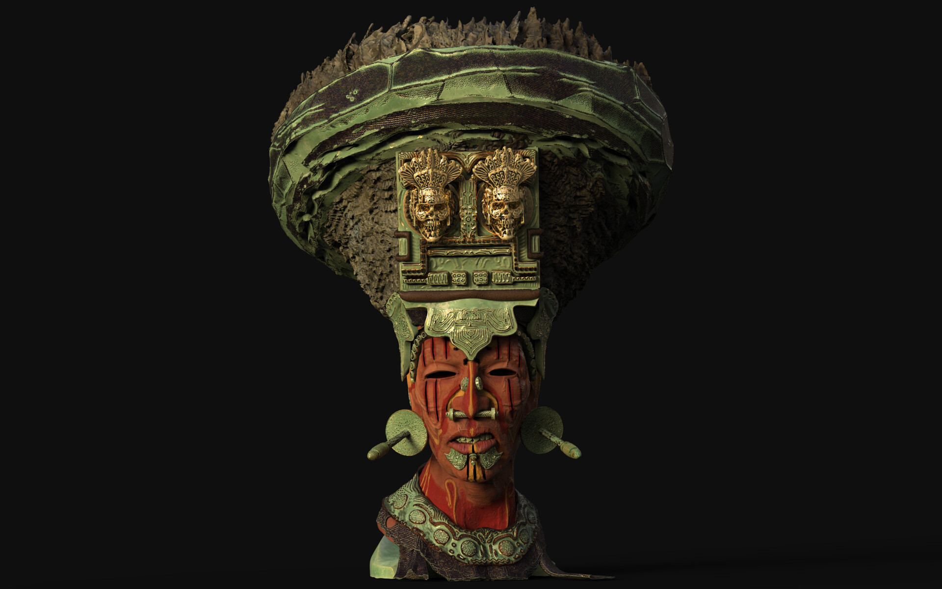 ArtStation - Mayan High Priest