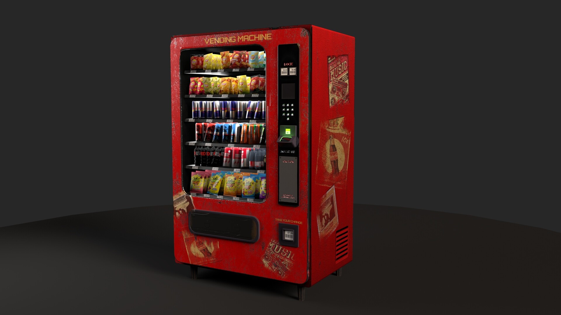 ArtStation - Vending Machine