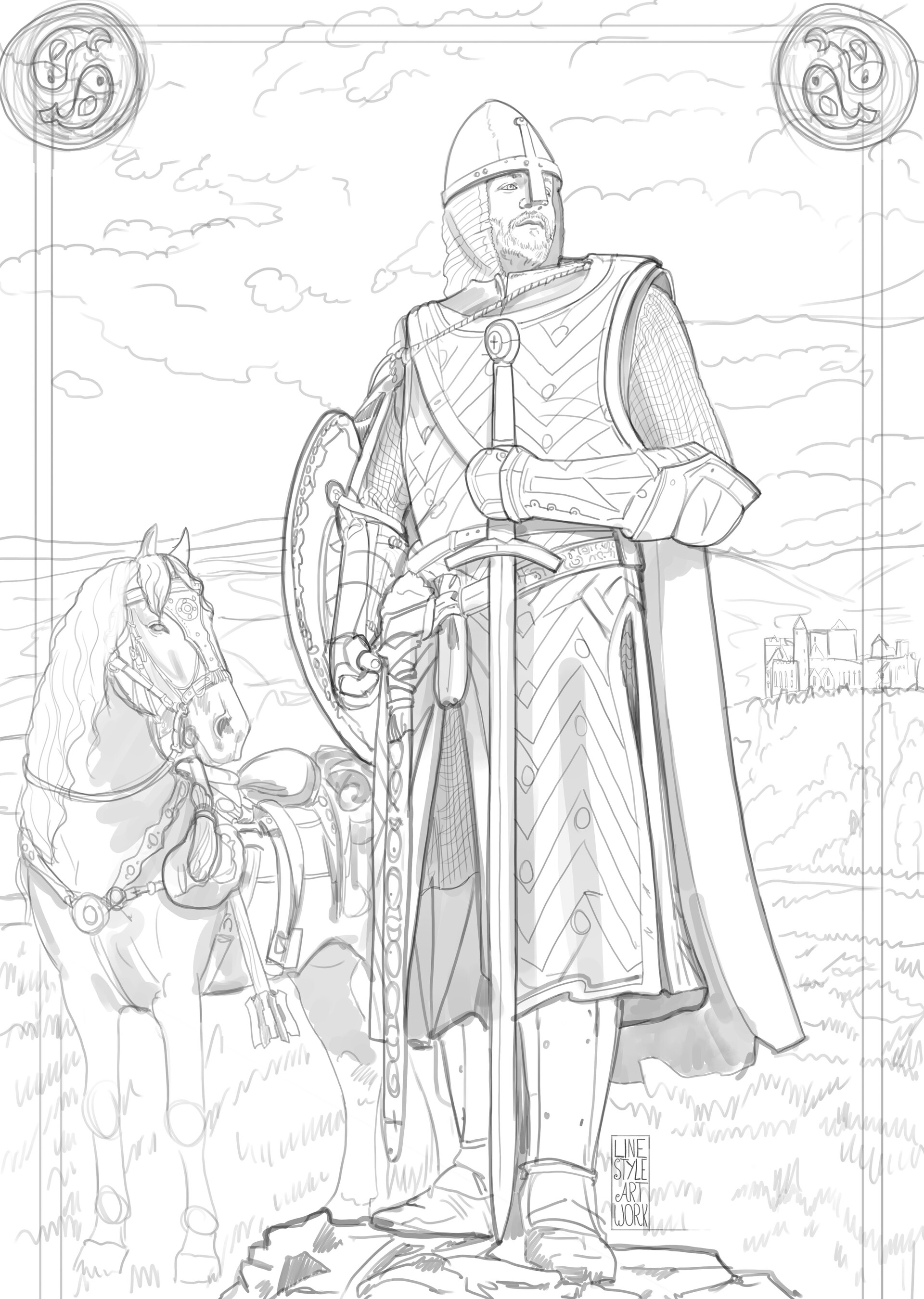 moorland coloring pages