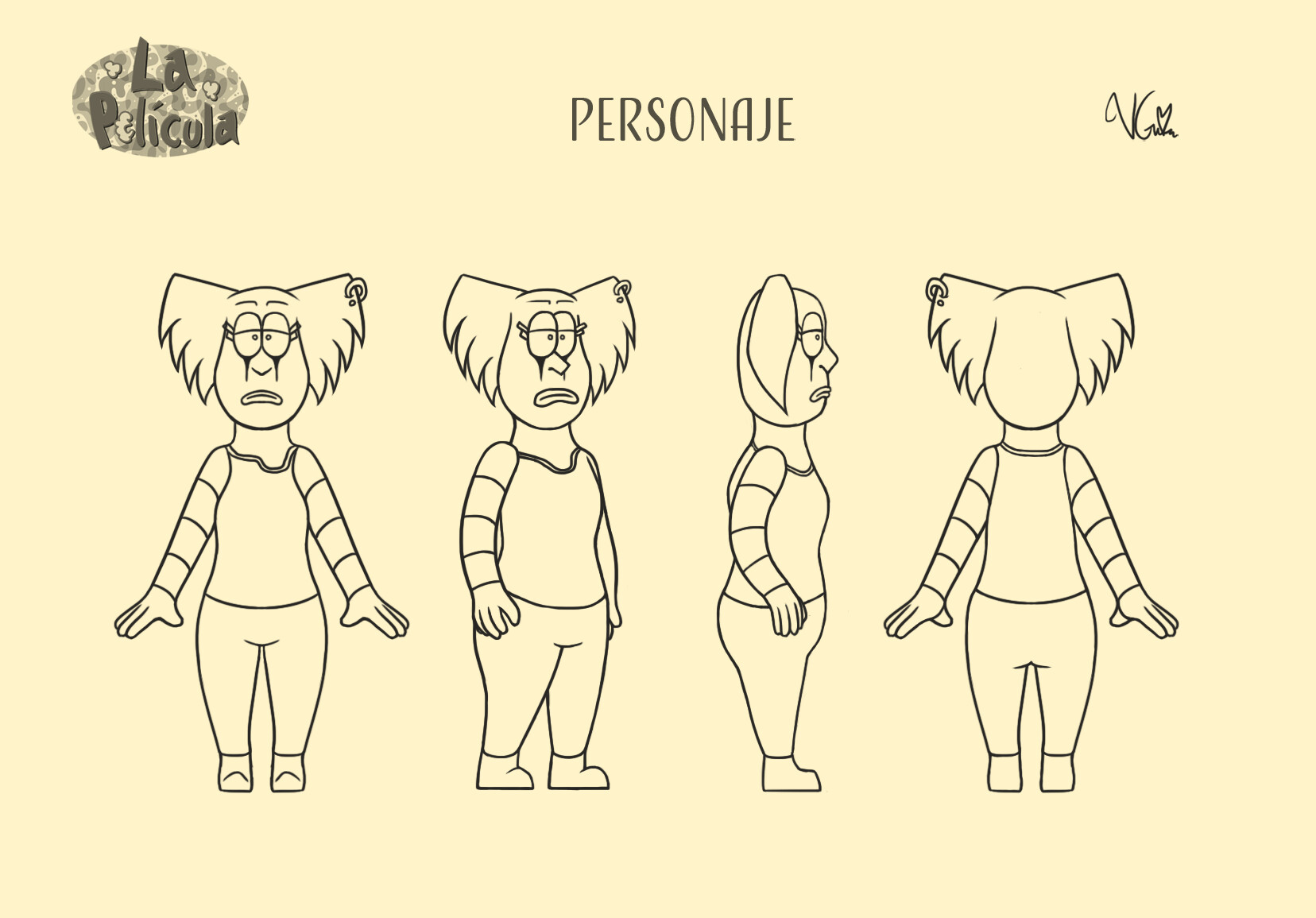 ArtStation - Perra Turnaround