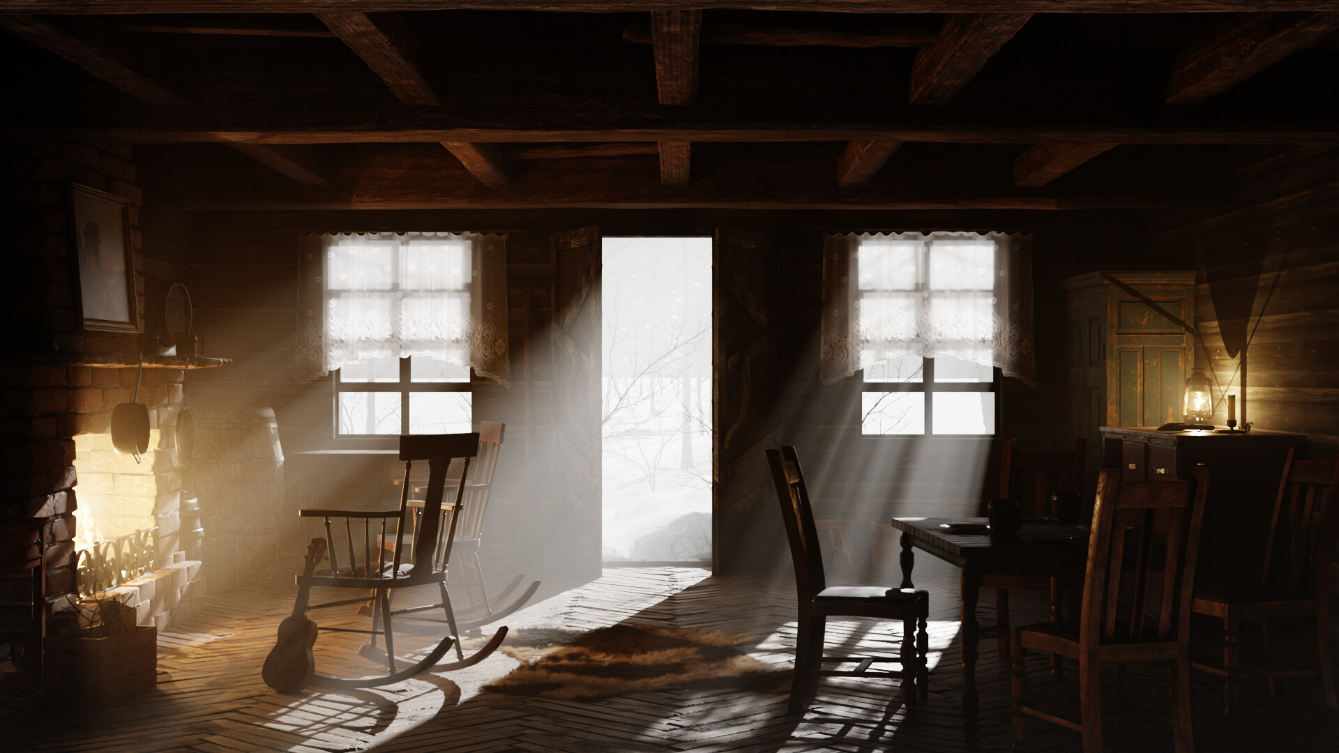 ArtStation - The Cabin