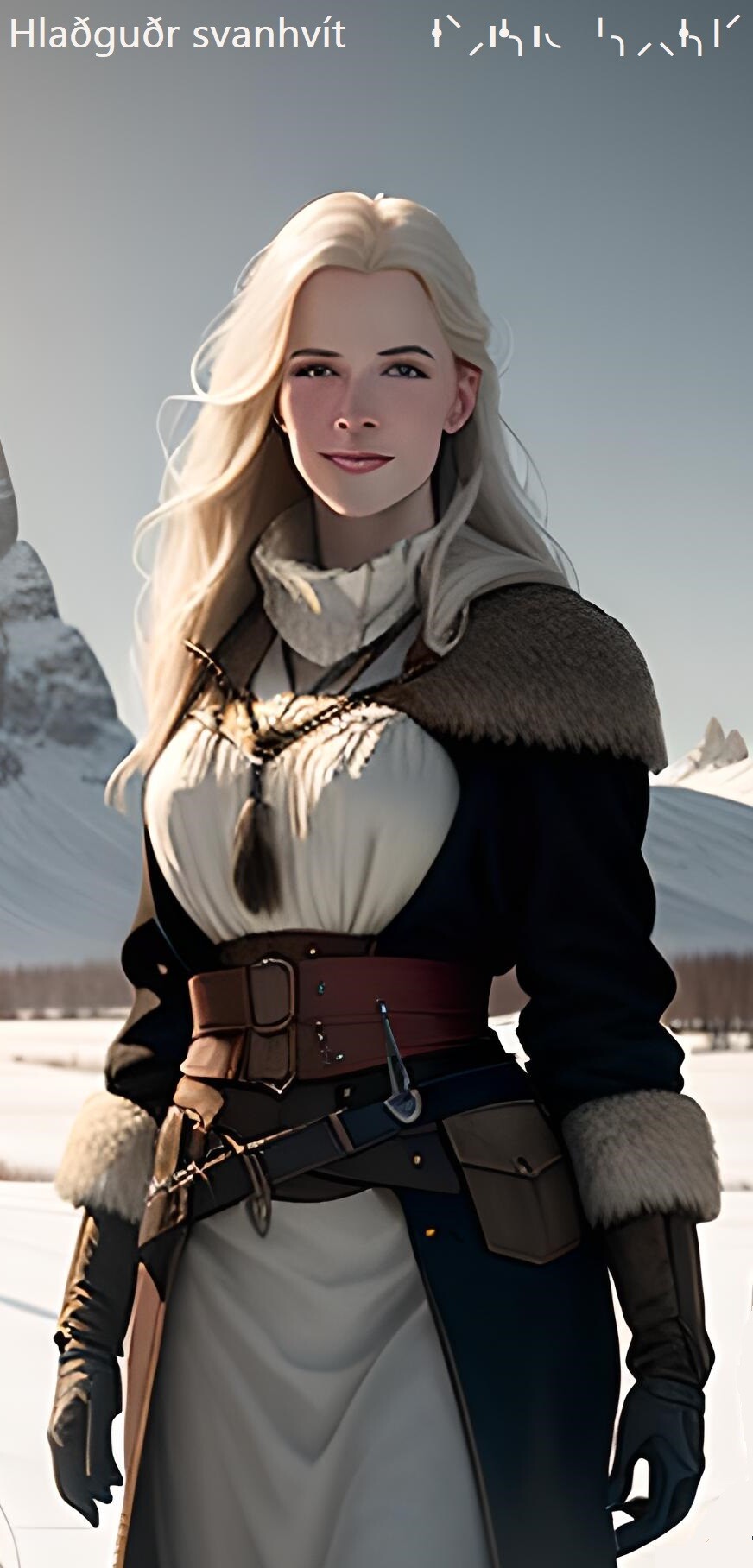 ArtStation - Hlaðguðr svanhvit ᚽ⸌⸝וᛍ╮ו ╵╮⸝⸜ᚽ╮ᛁ⸍