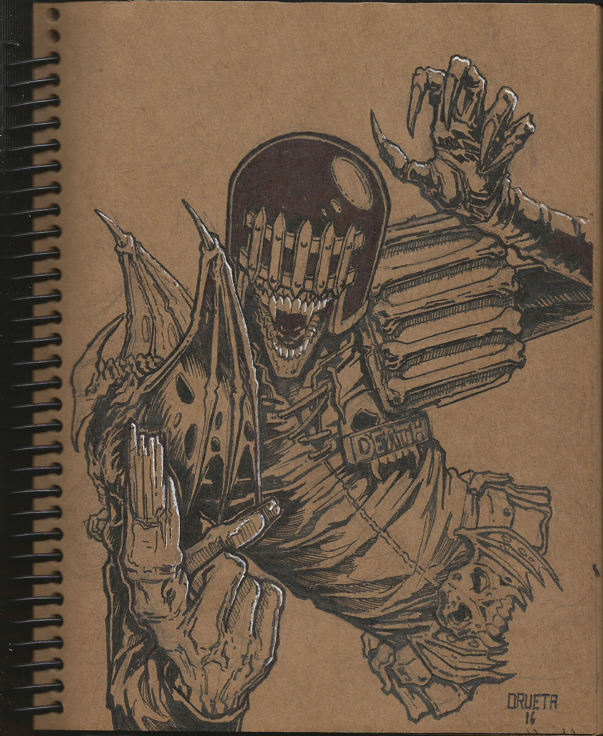 ArtStation - Fan art Juez Muerte