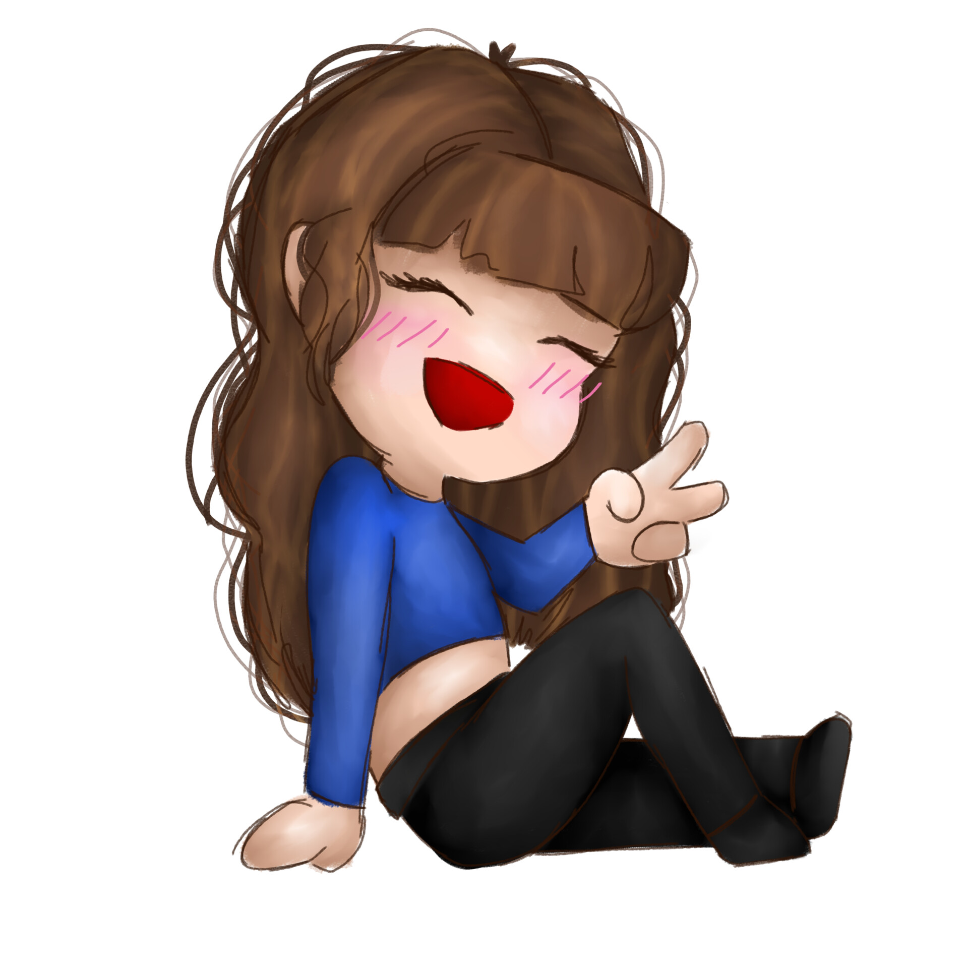 ArtStation - Cute Self Portrait