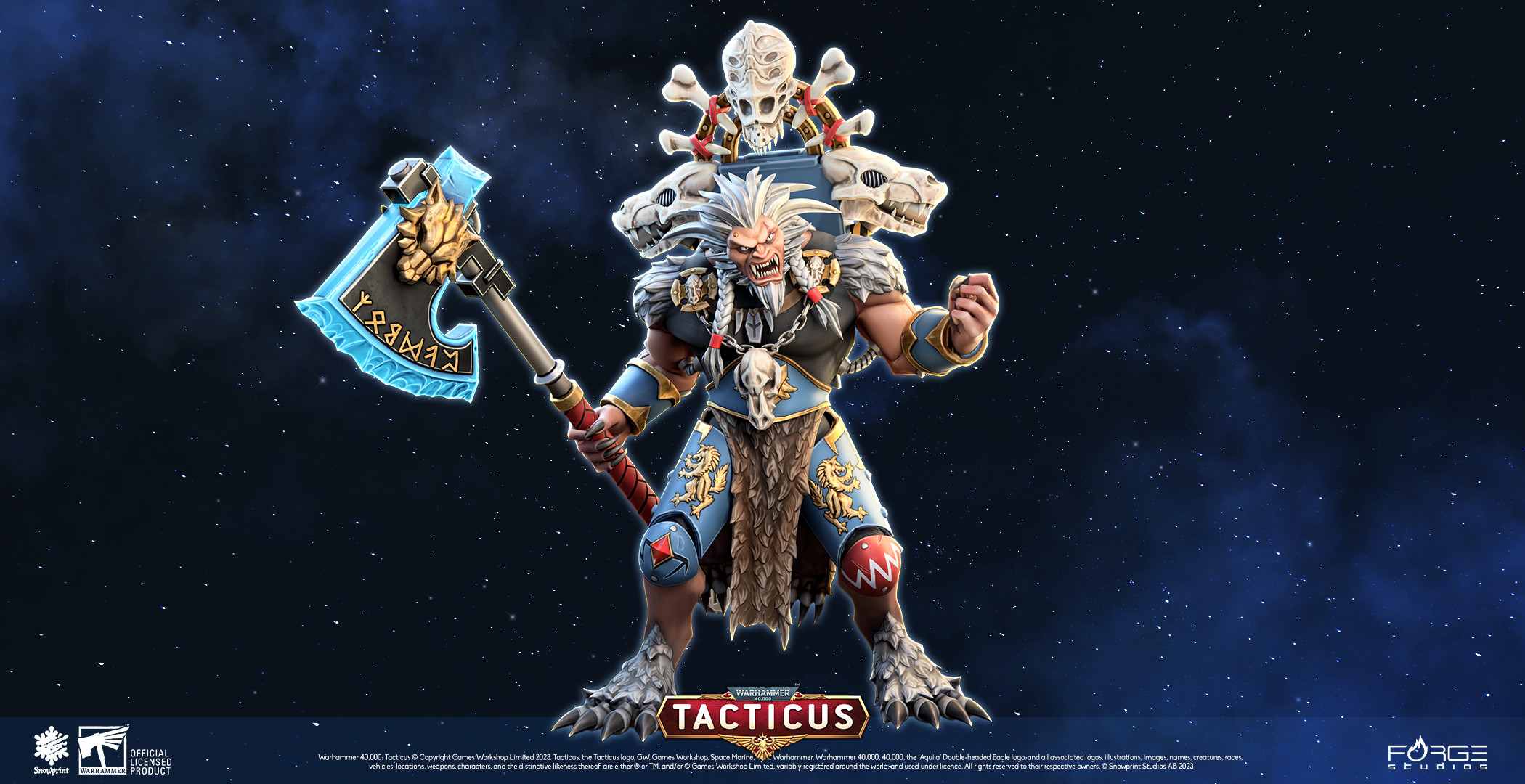 FORGE STUDIOS - Warhammer 40k: Tacticus - Ulf Frostfang