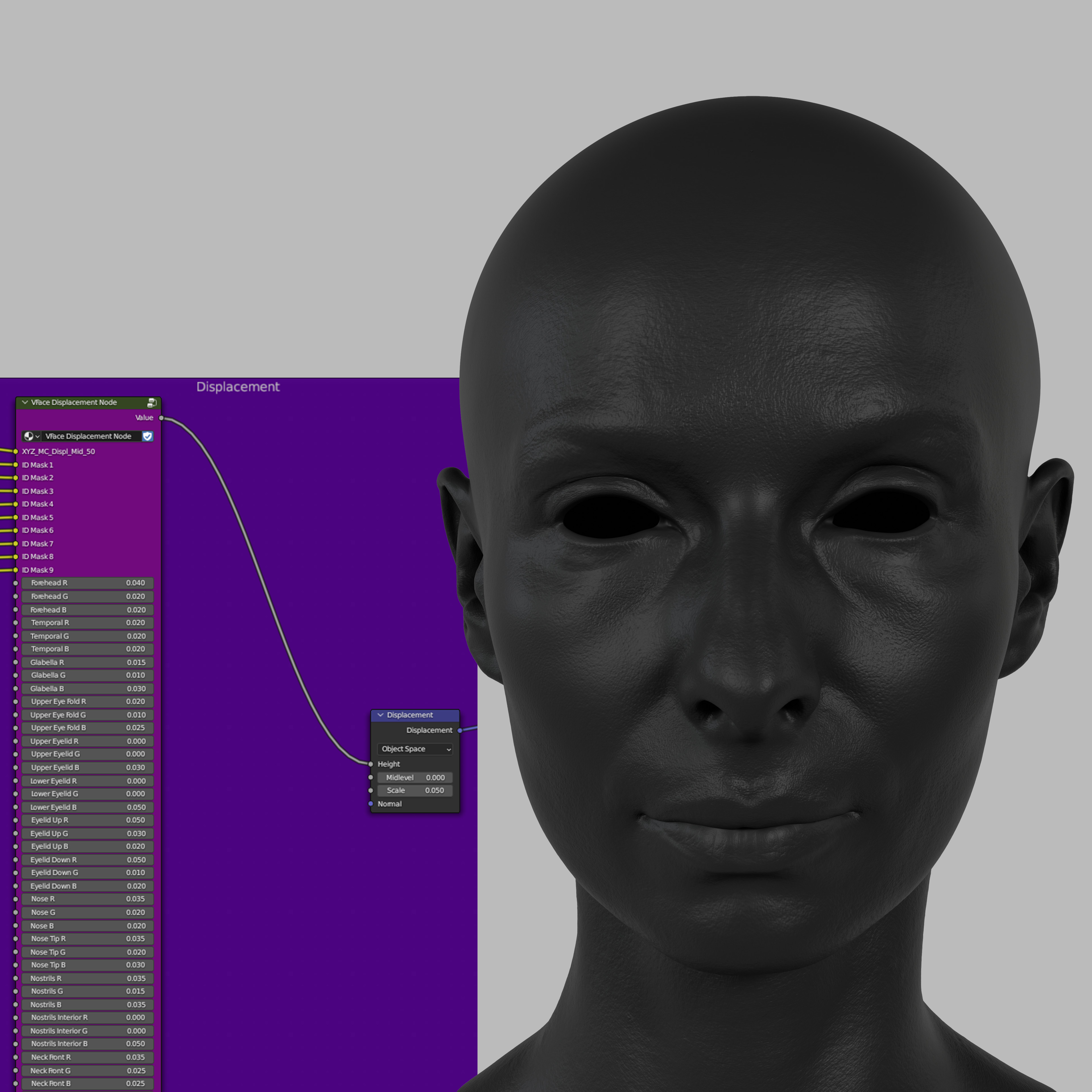 Luca Carlucci - Study of Realistic Skin in Blender