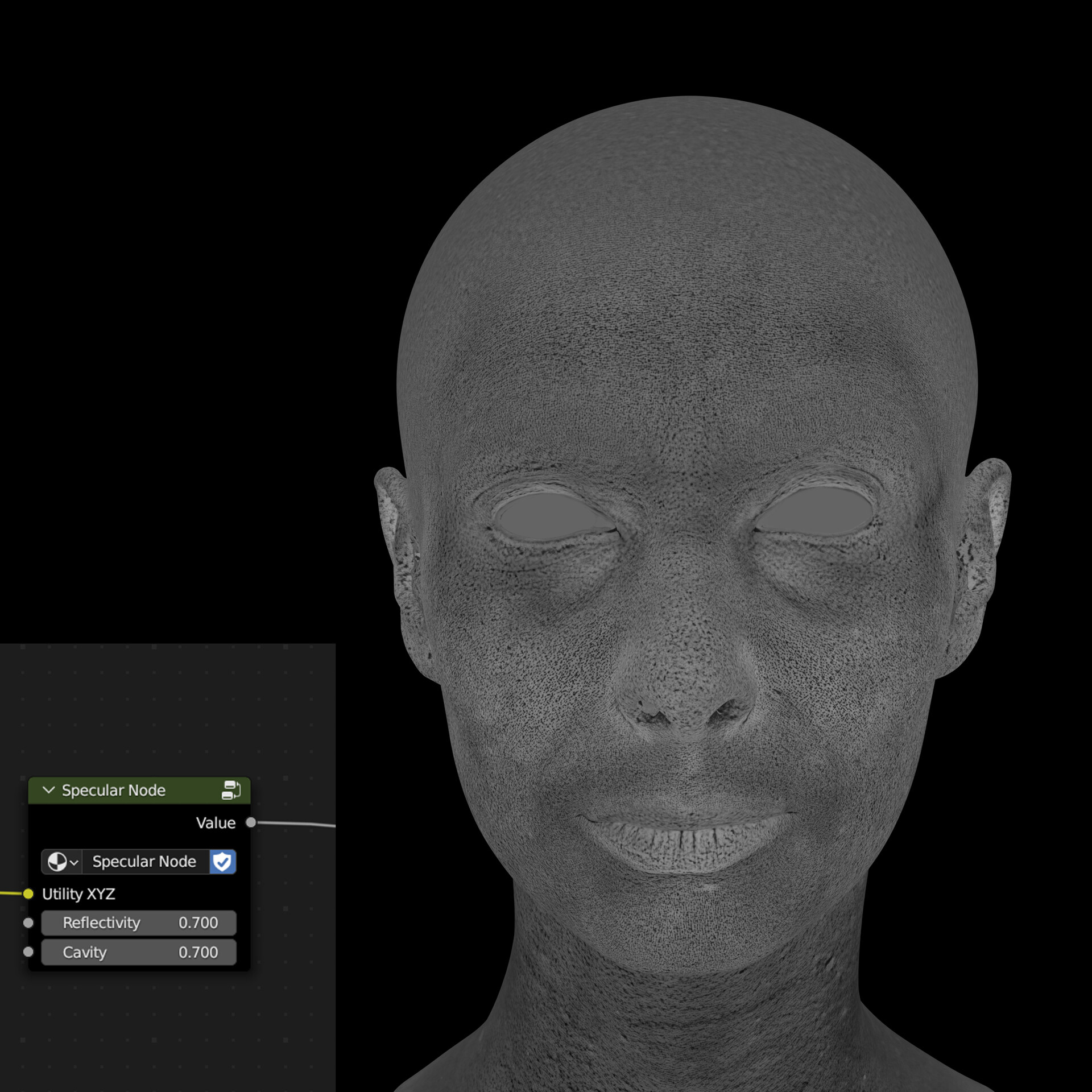 Luca Carlucci - Study of Realistic Skin in Blender