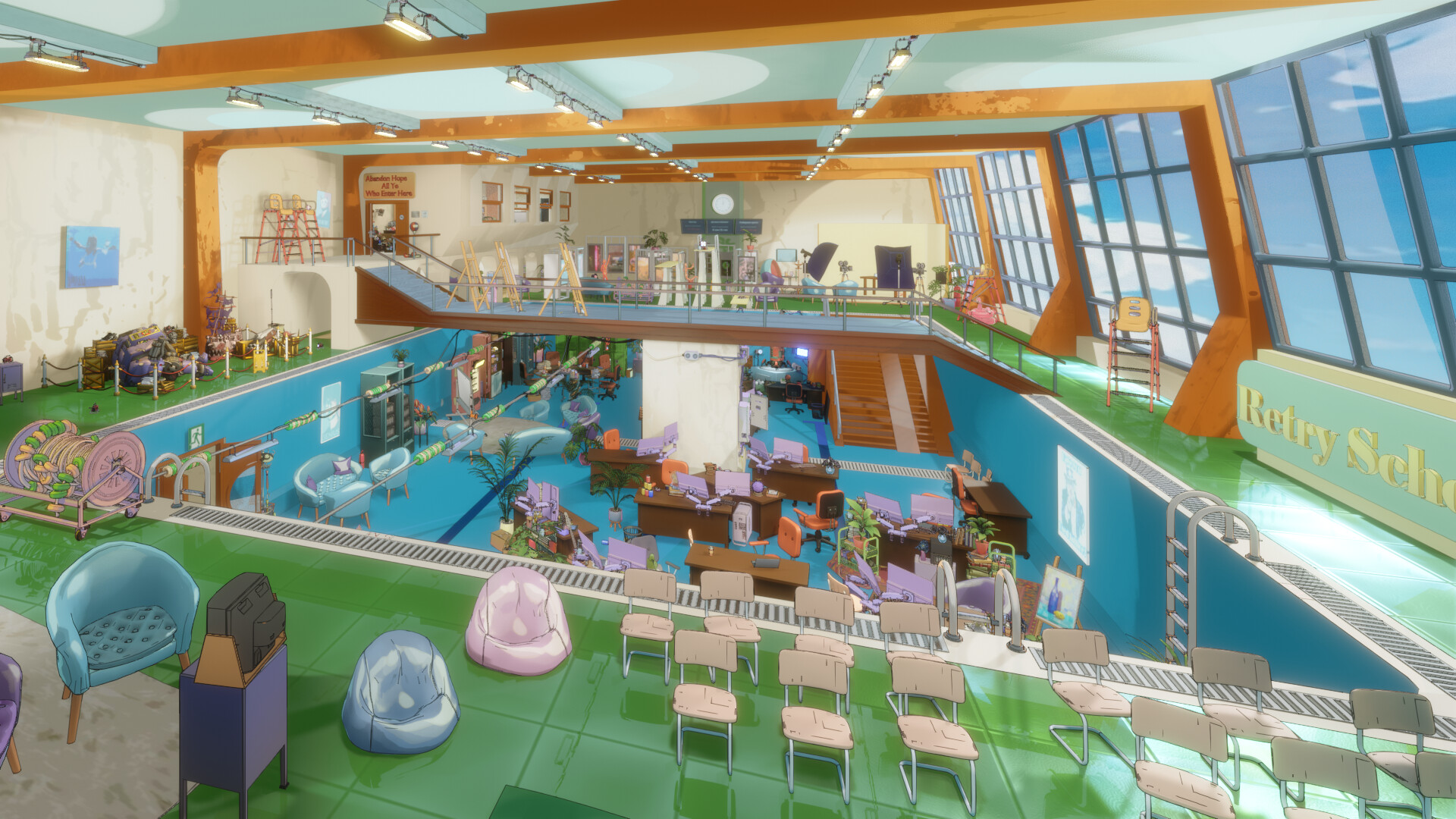 Retry School - Eazy breezy office raid