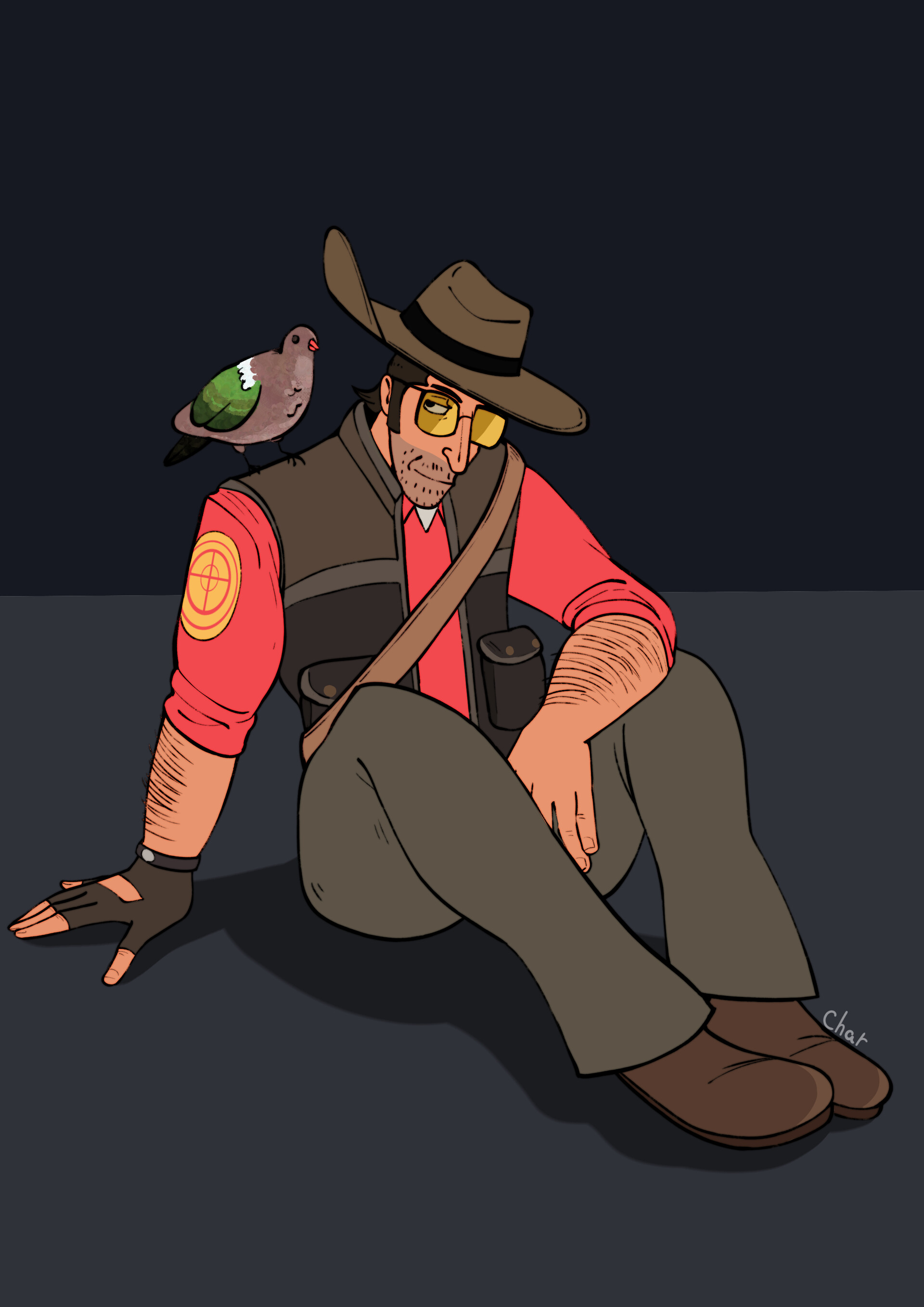 ArtStation - Sniper Commission