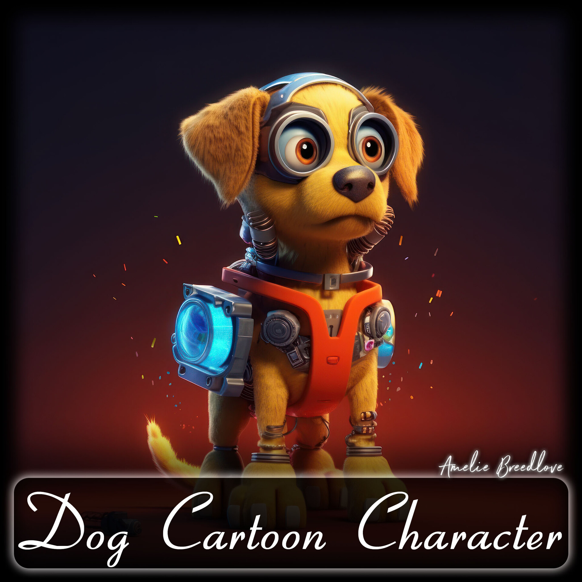 ArtStation - 200 Dog Cartoon Character (Full Body) Reference Pack | 4K ...