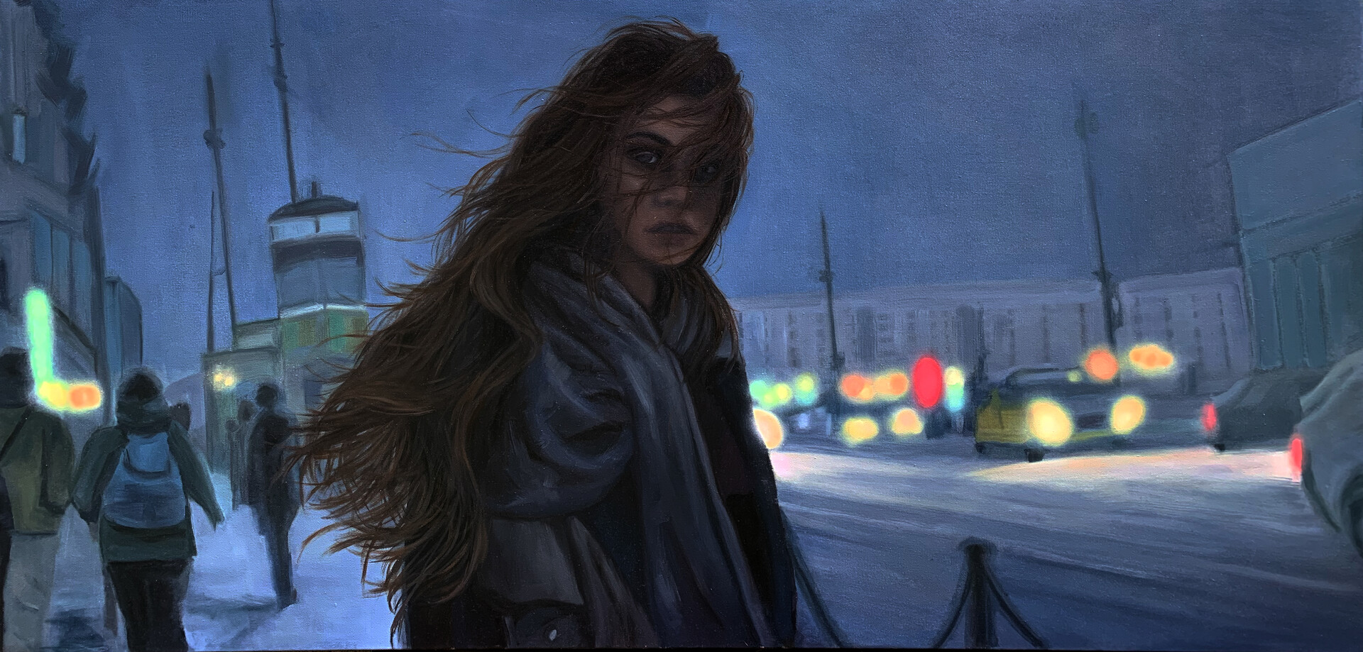 ArtStation - winter girl