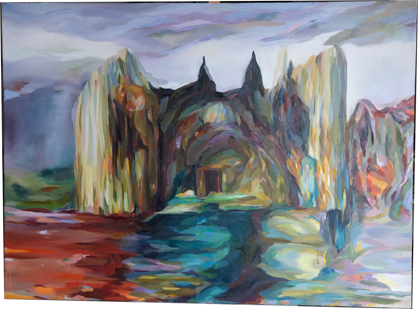 Šimon Paplhám - Island (after Böcklin)