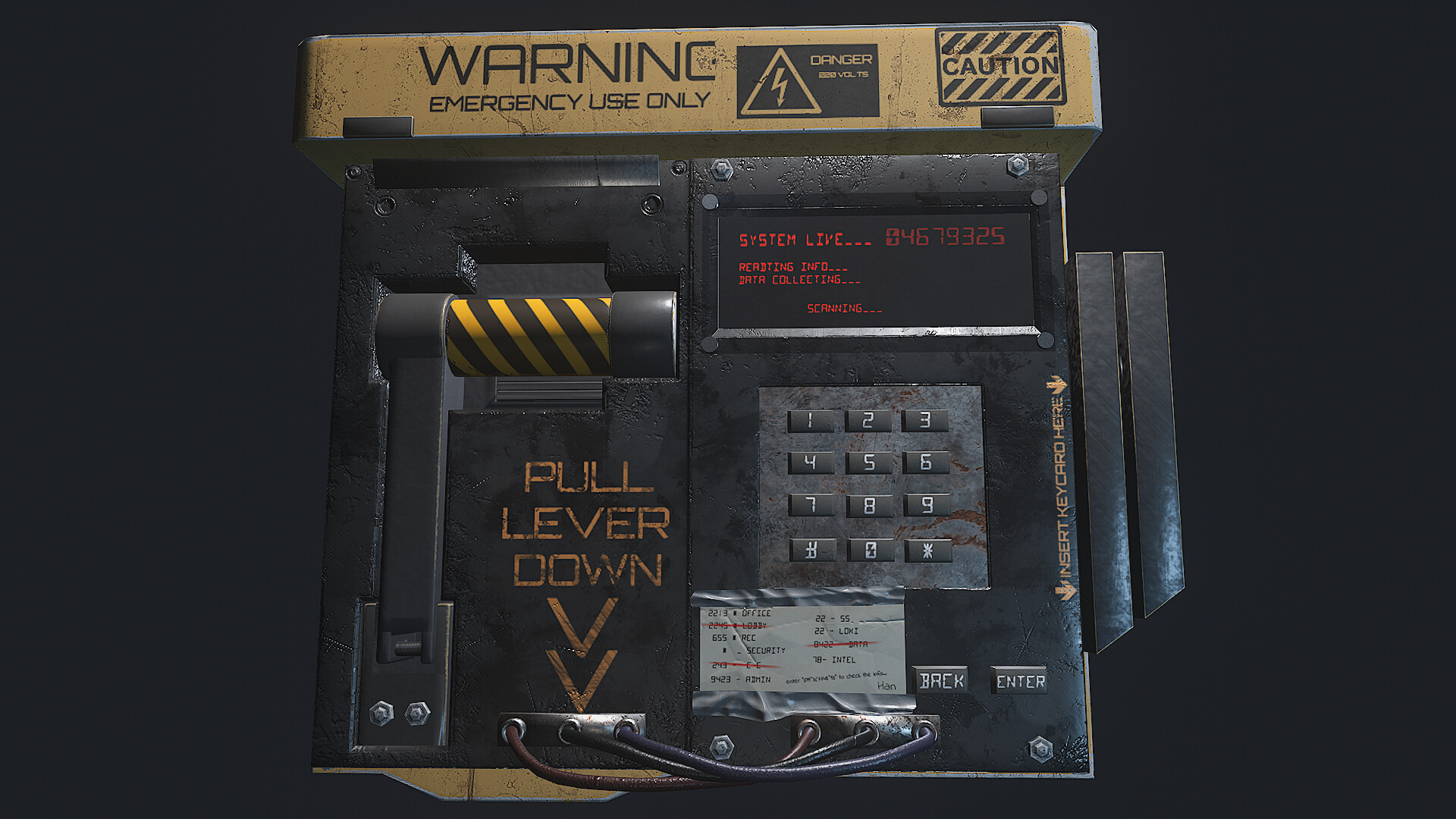 ArtStation - Electric Panel